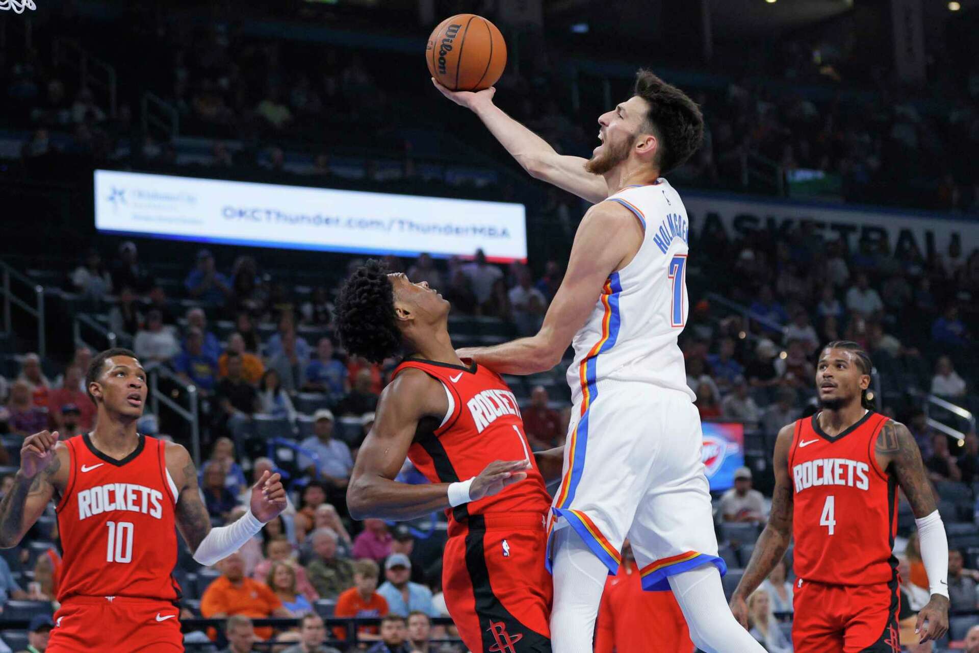 Houston Rockets: Tari Eason's return takes next step in preseason win