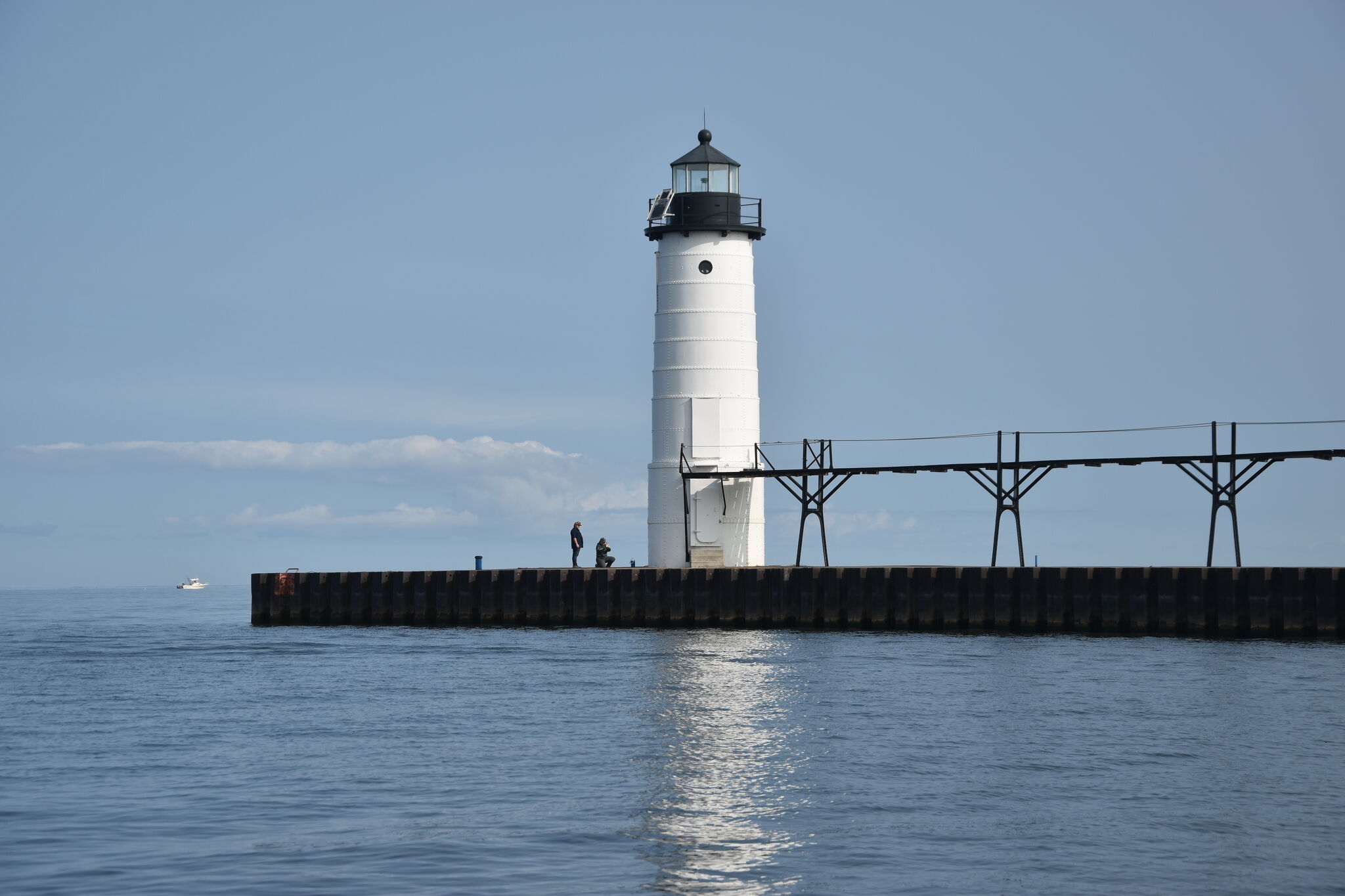 Ludington anglers net some salmon, trout