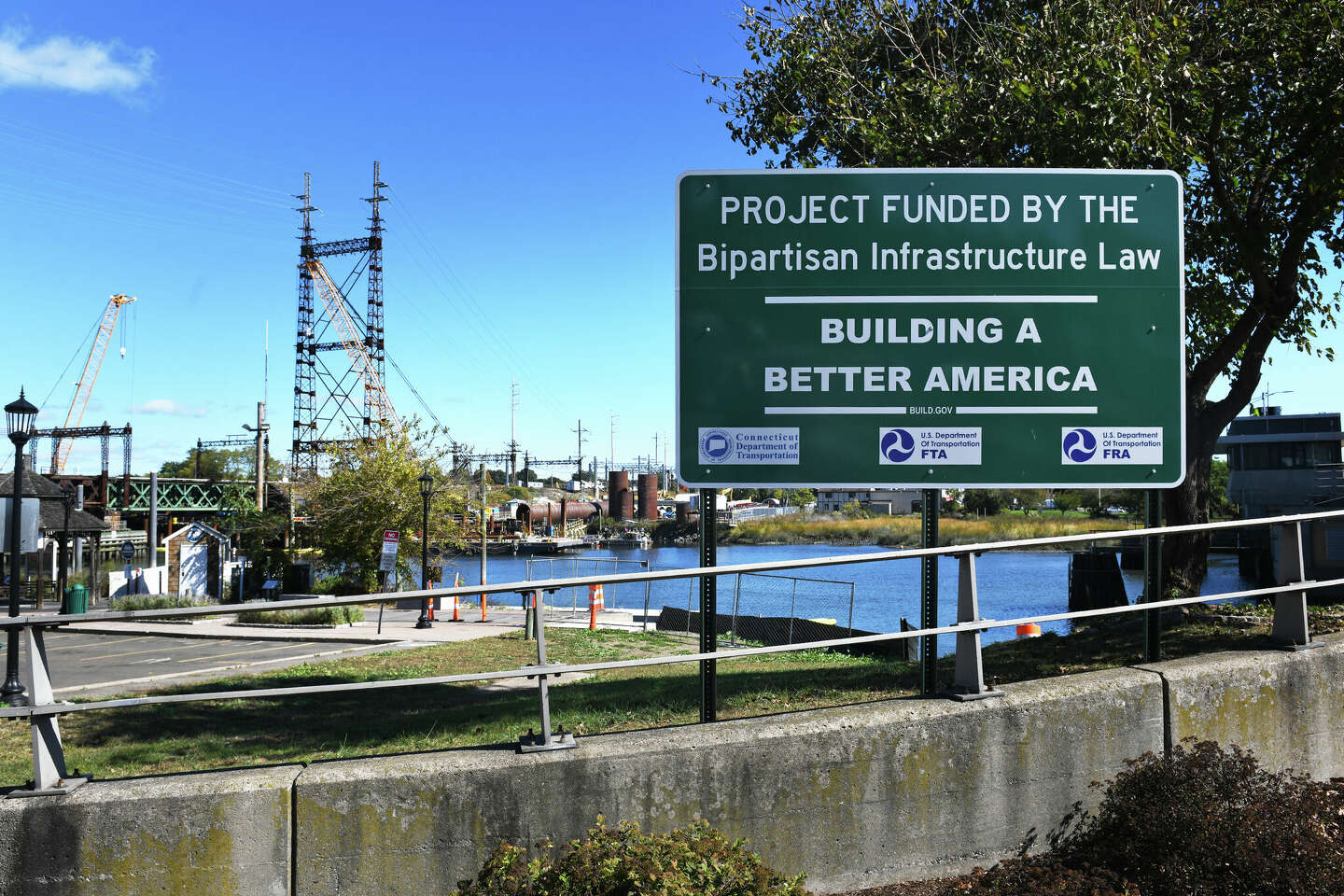 Norwalk construction site grows for Walk Bridge replacement project