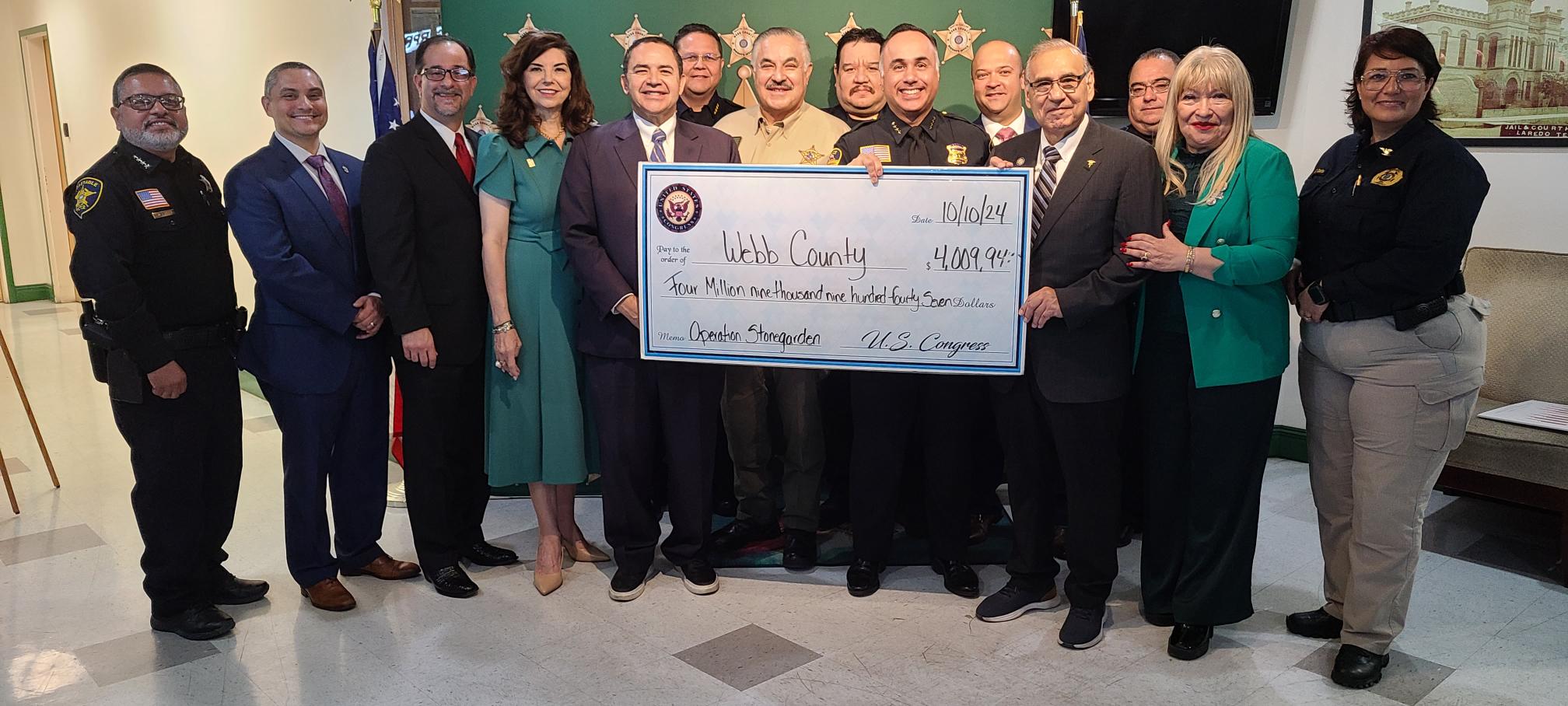 Cuellar: $4M for Operation Stonegarden for local border safety efforts
