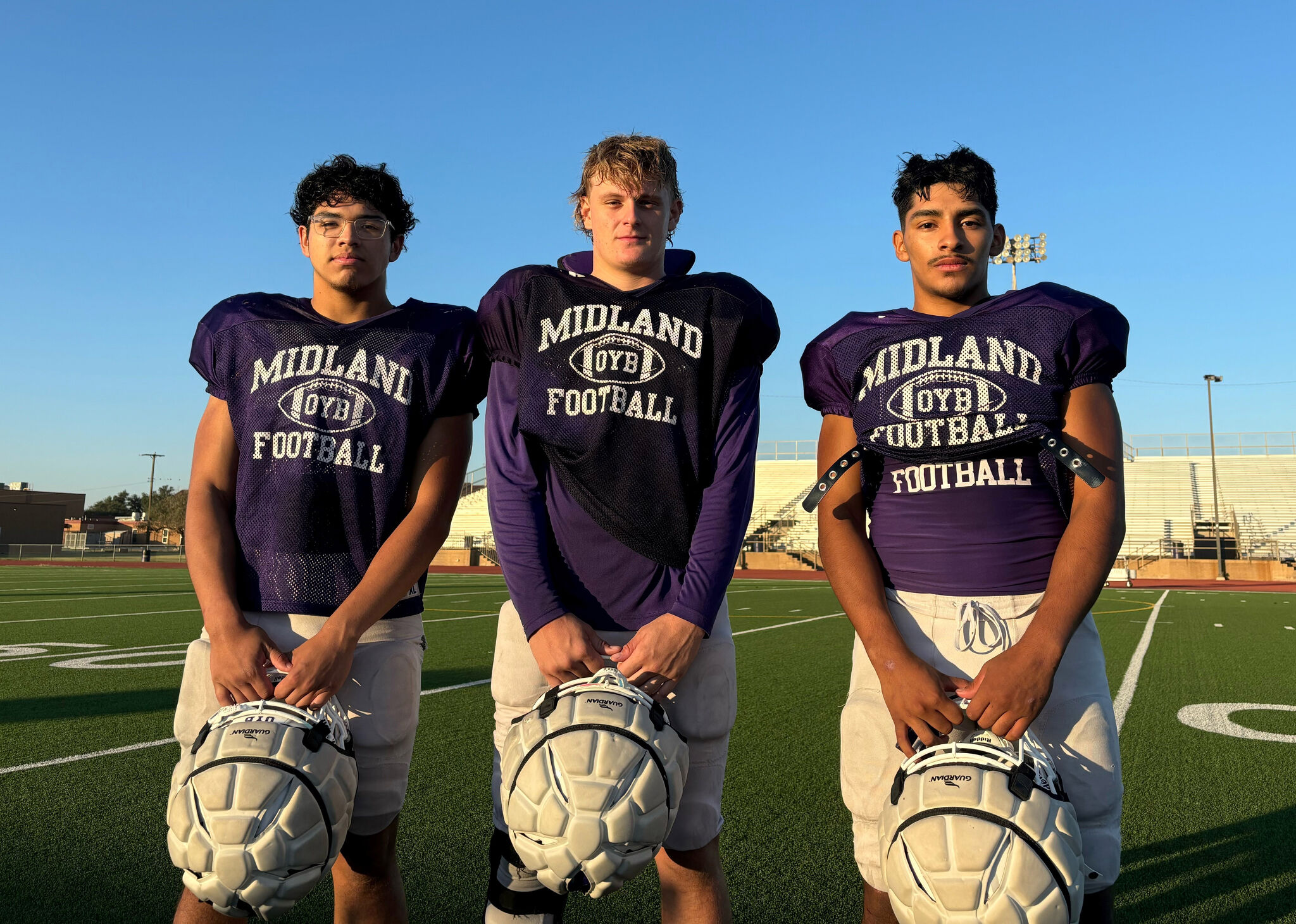 Midland High football expecting big things from linebacking corps