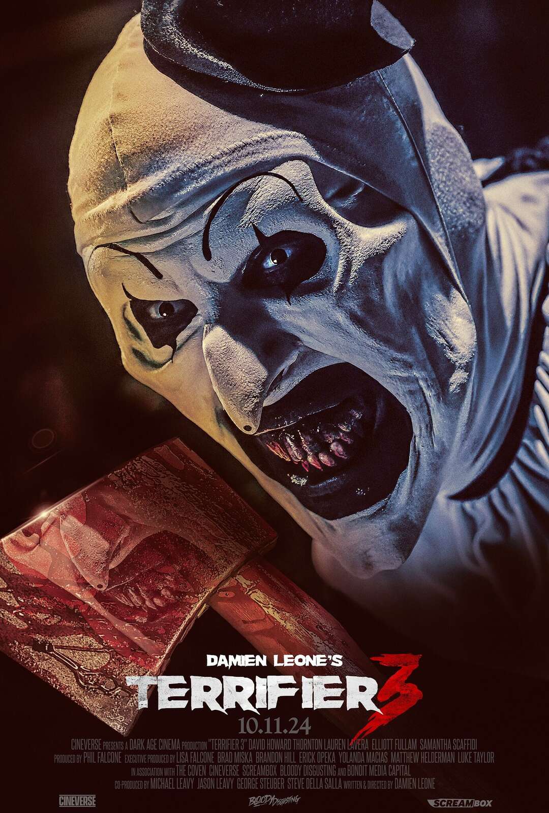 'Terrifier 3' unseats 'Joker' as the No. 1 movie at the box office