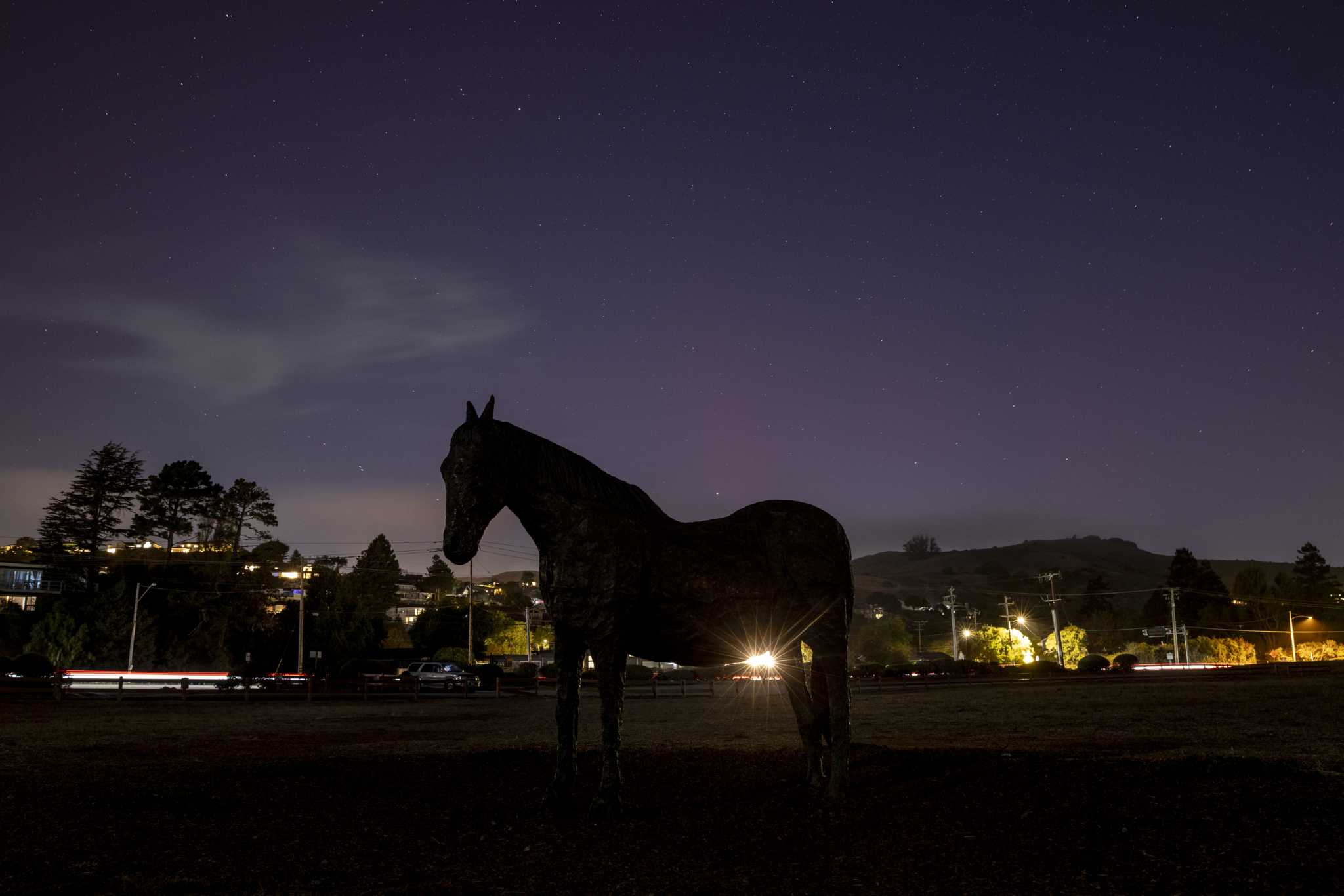 California gets dazzling northern lights display Thursday night