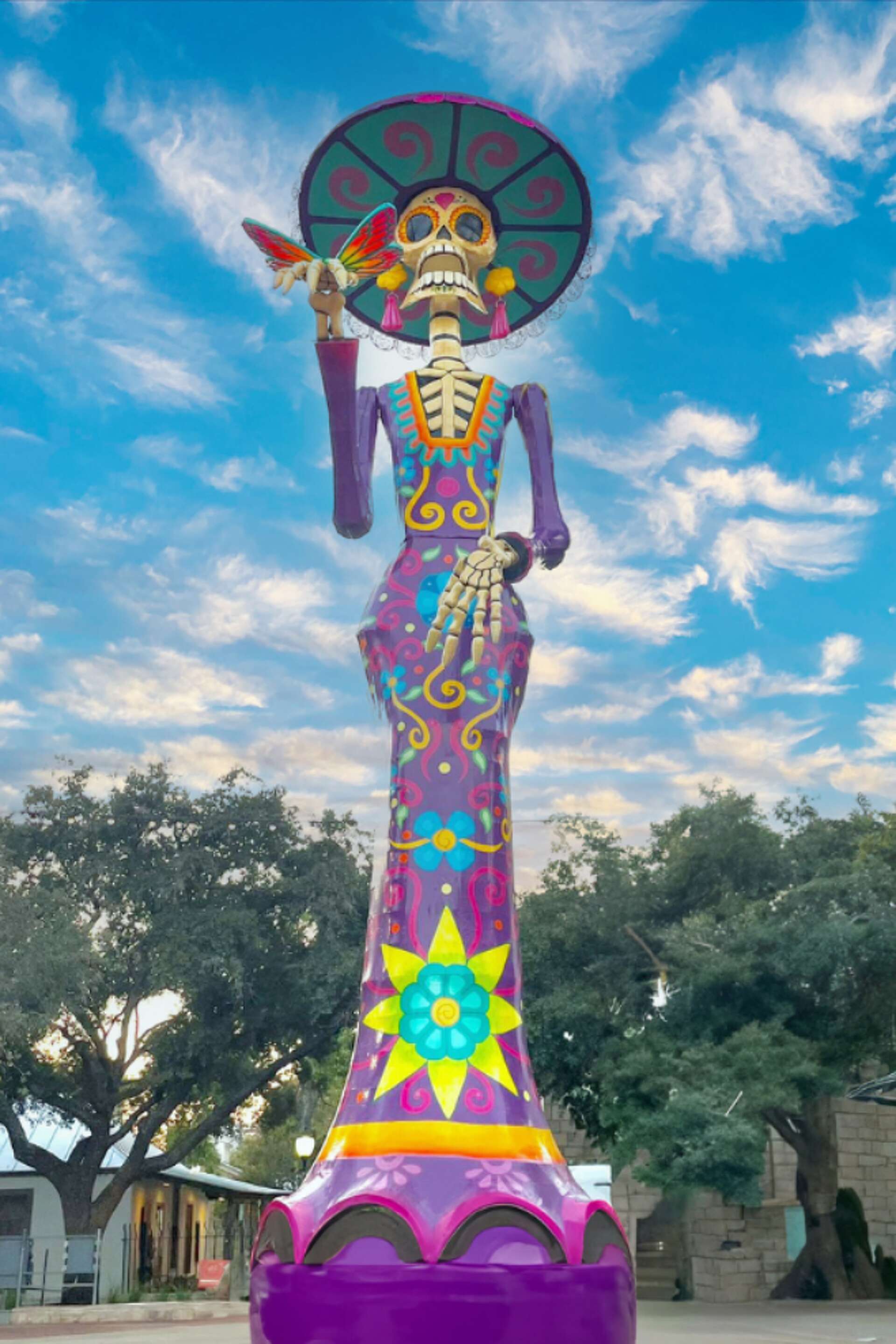 Where is America's largest "Calavera Catrina"?