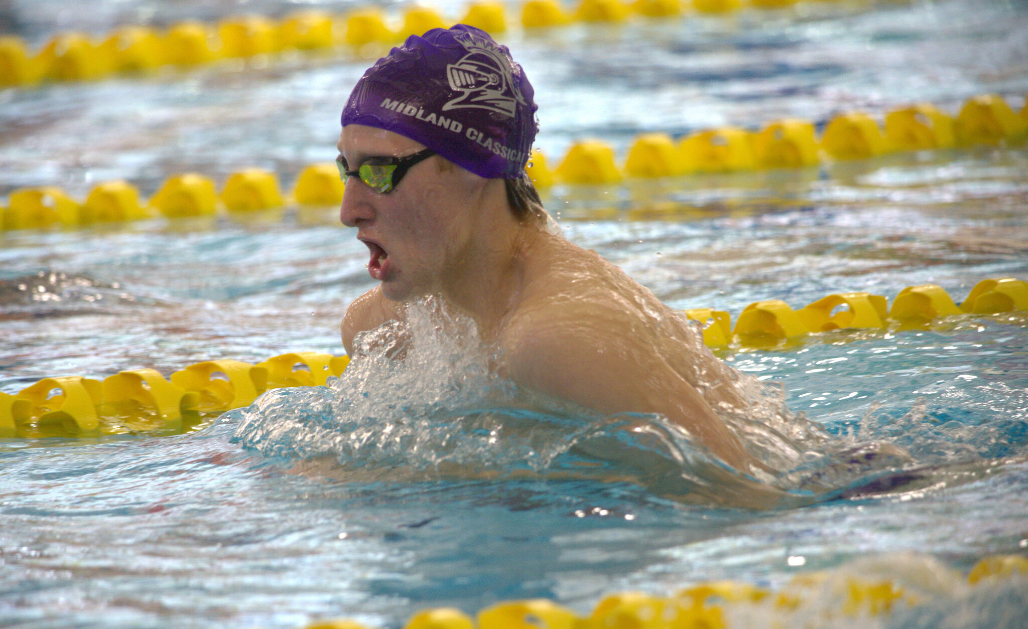 Midland Classical's Ethan Hammontree wins 2 state swim titles