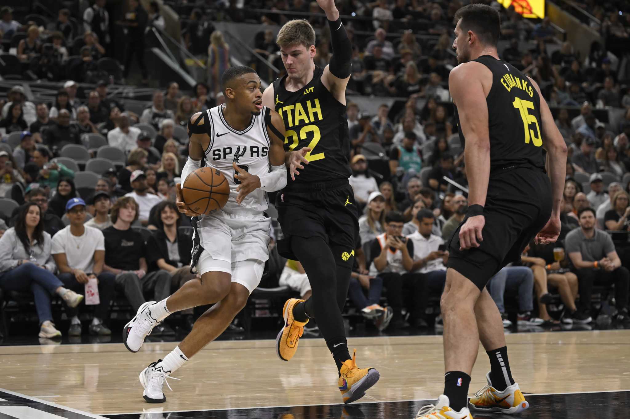 3 takeaways as Keldon Johnson sprints San Antonio Spurs past Jazz