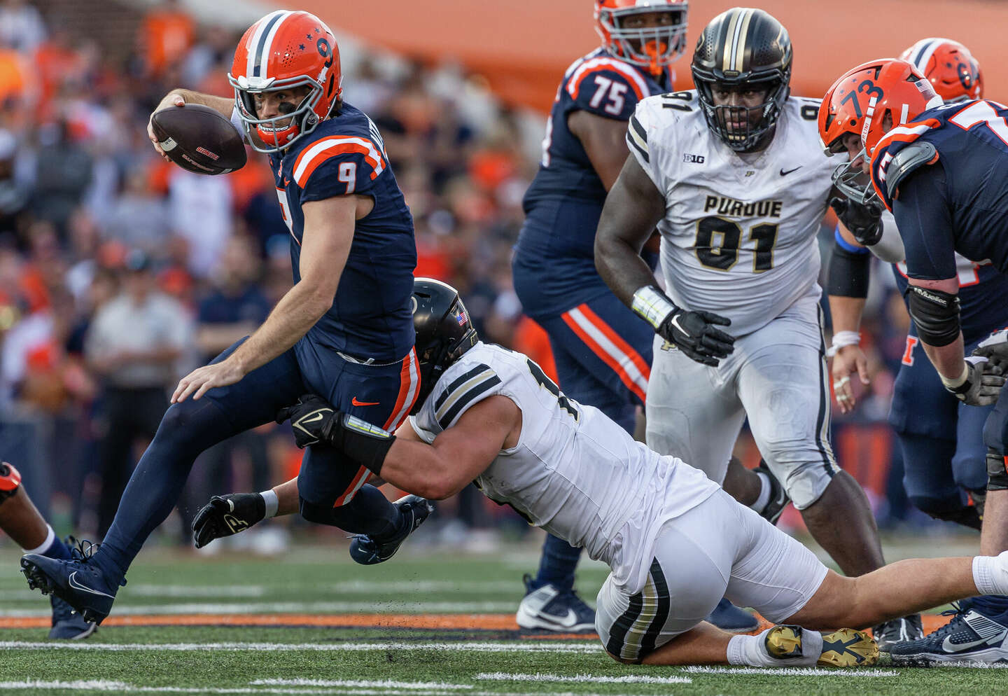 Illinois vs. Oregon Ducks football game time, TV channel announced