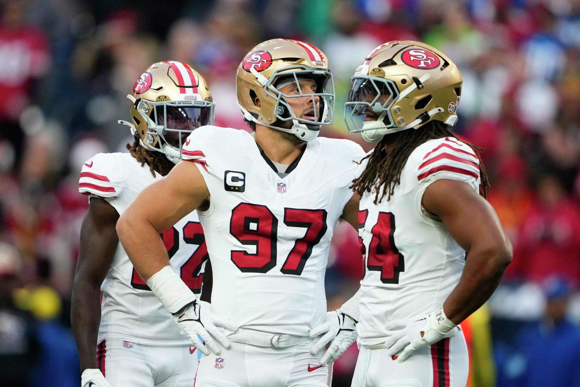 49ers game review: How Nick Bosa saved day without collecting a sack