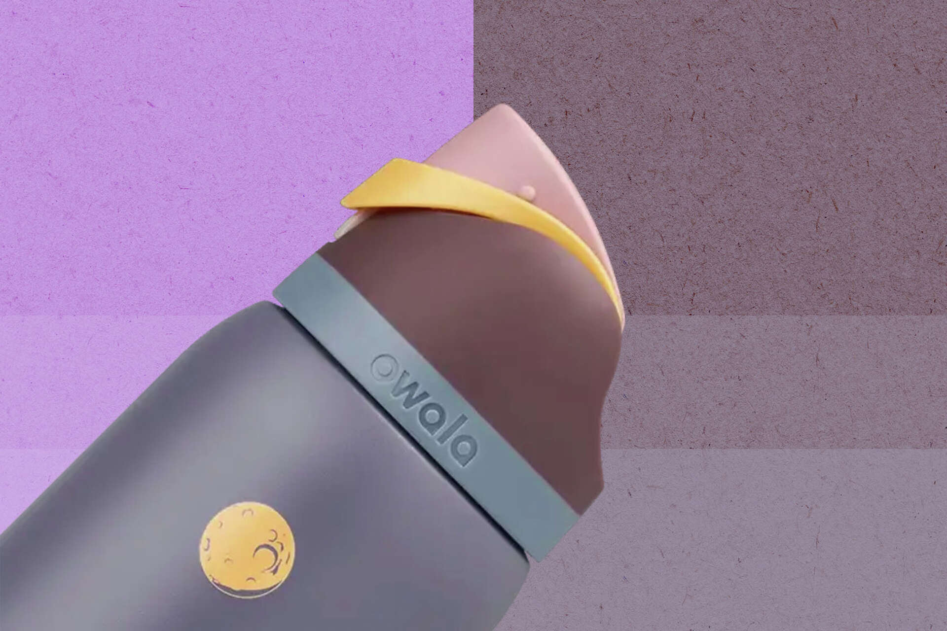 Owala's new Werewolf FreeSip features a glow in the dark moon