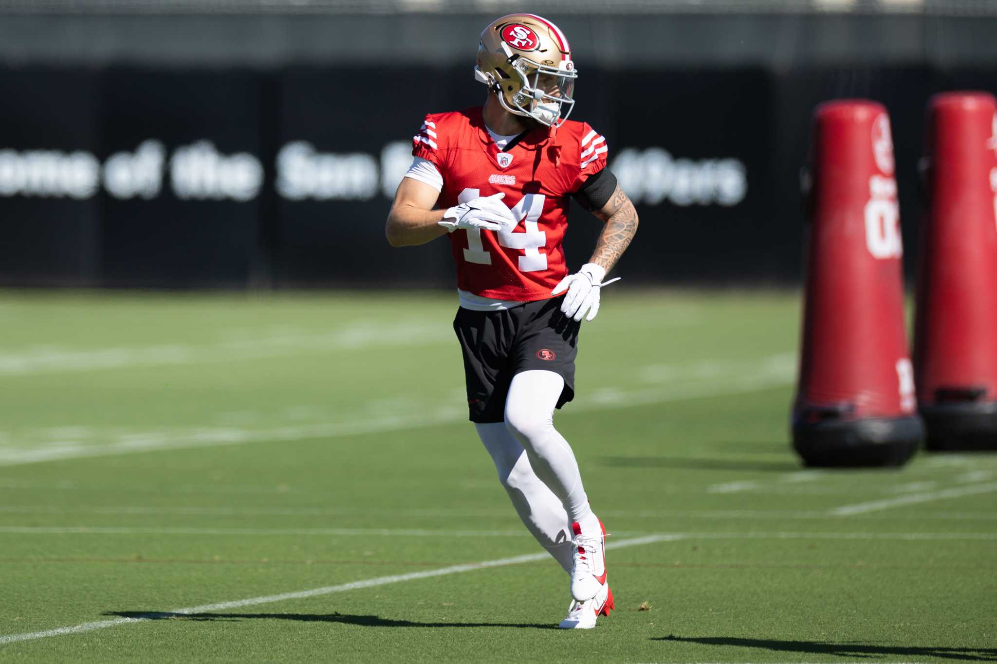 49ers’ Ricky Pearsall inspires team in first practice since shooting