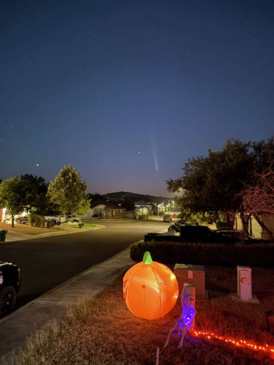 How to see the rare comet flying over Texas this week