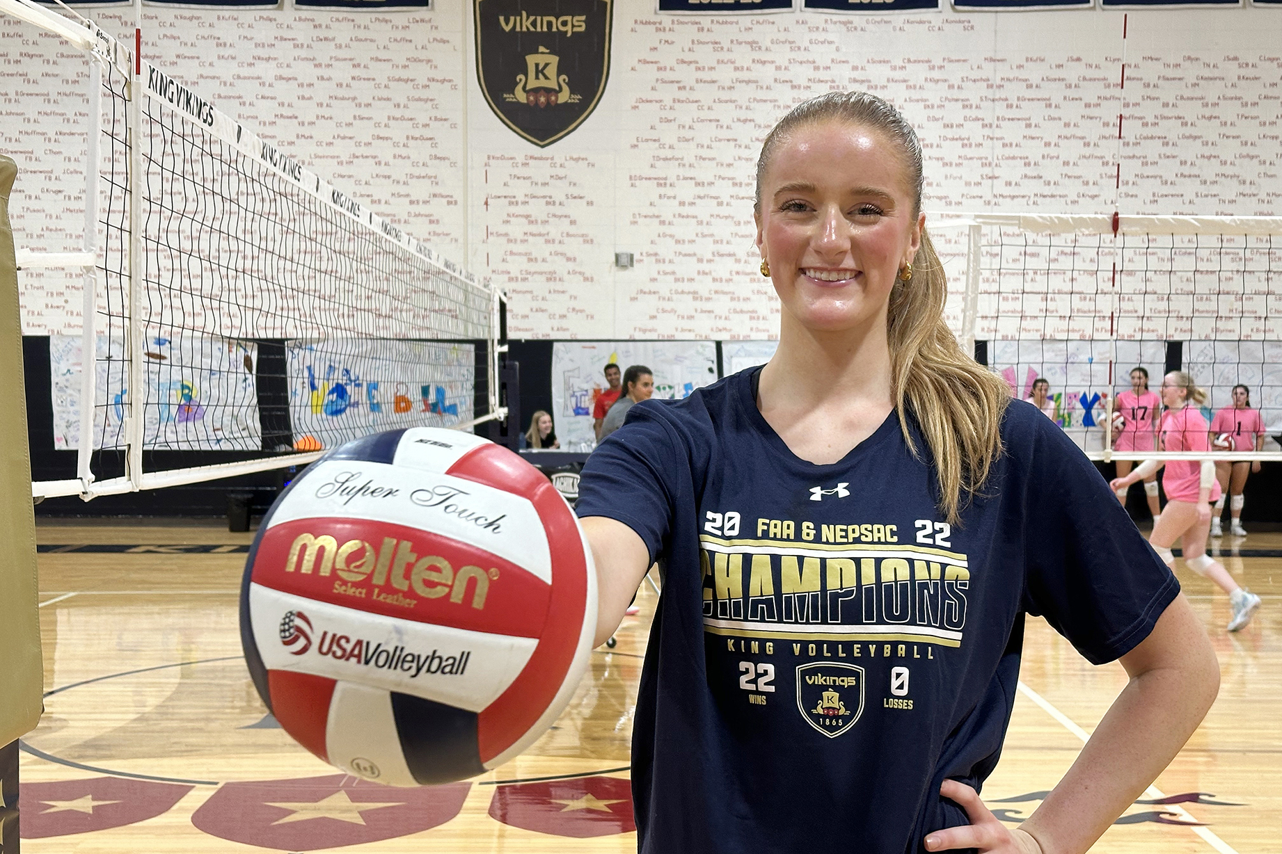 King volleyball's Caroline Ellis of Stamford to play at Mississippi