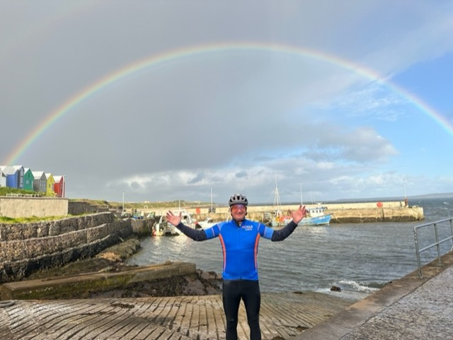 Greenwich man says rainbow over UK felt like his wife was with him