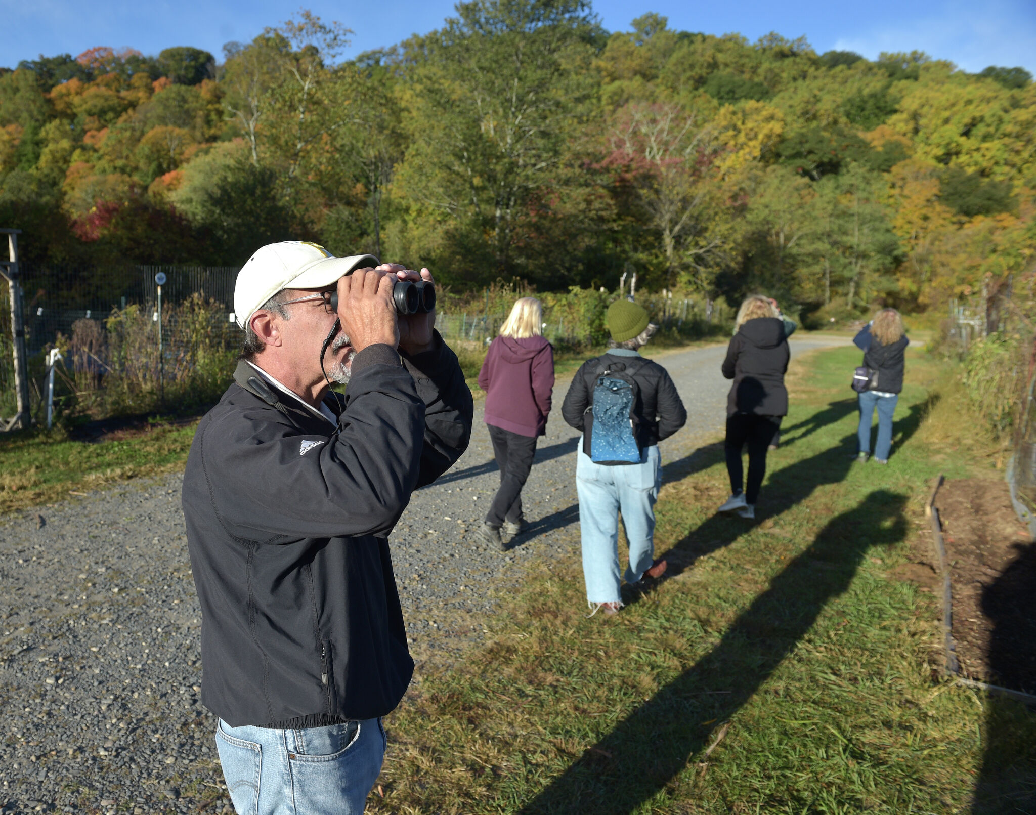 Photos: Birders hit Wilton's Allen's Meadow for fall bird migration