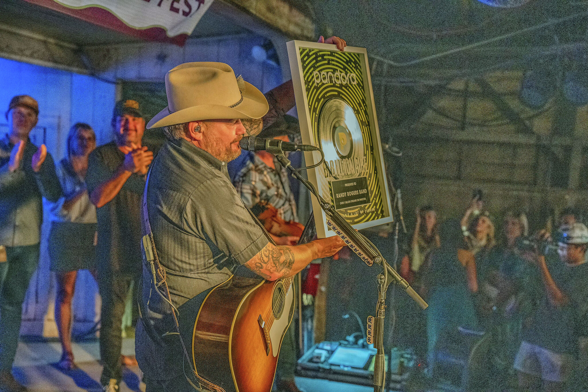 Randy Rogers Band honored during Gruene Hall concert