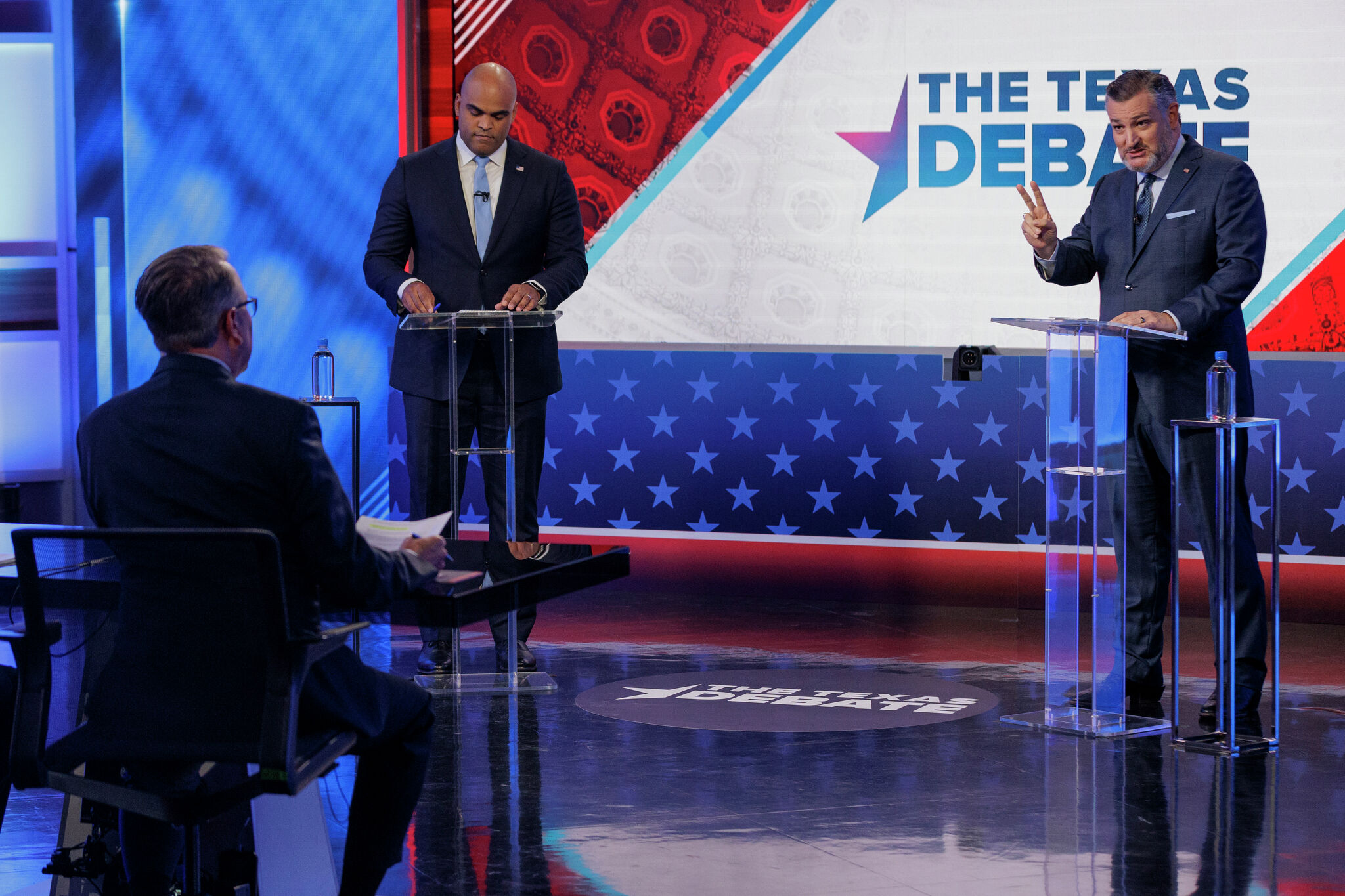 Colin Allred came out swinging against Ted Cruz in feisty debate