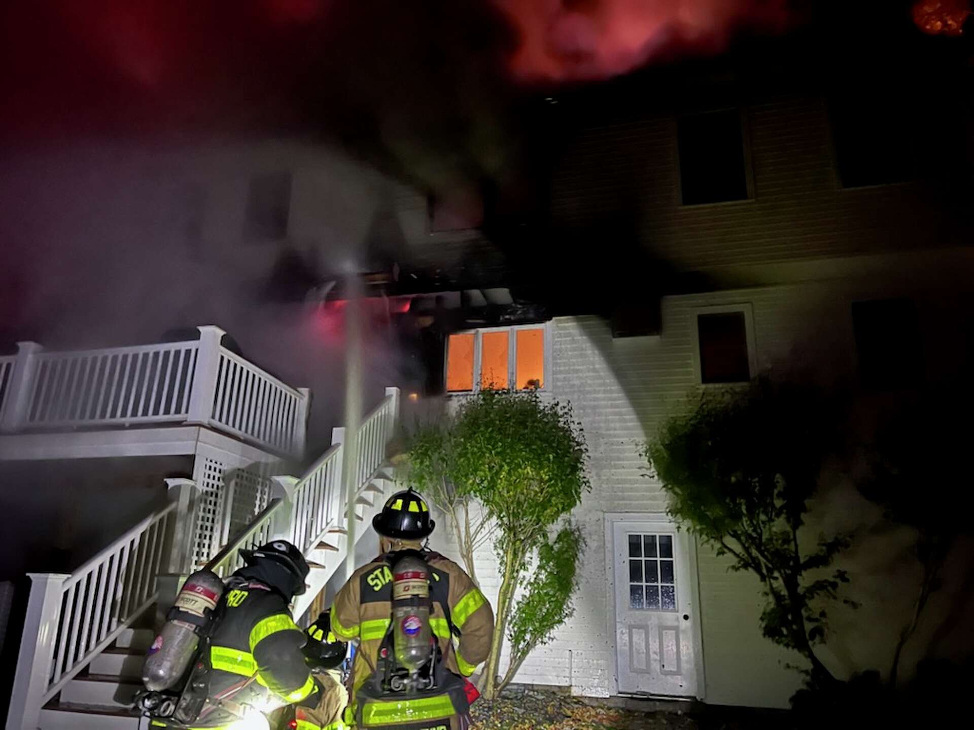Smoke alarms credited with saving Stamford residents from house fire
