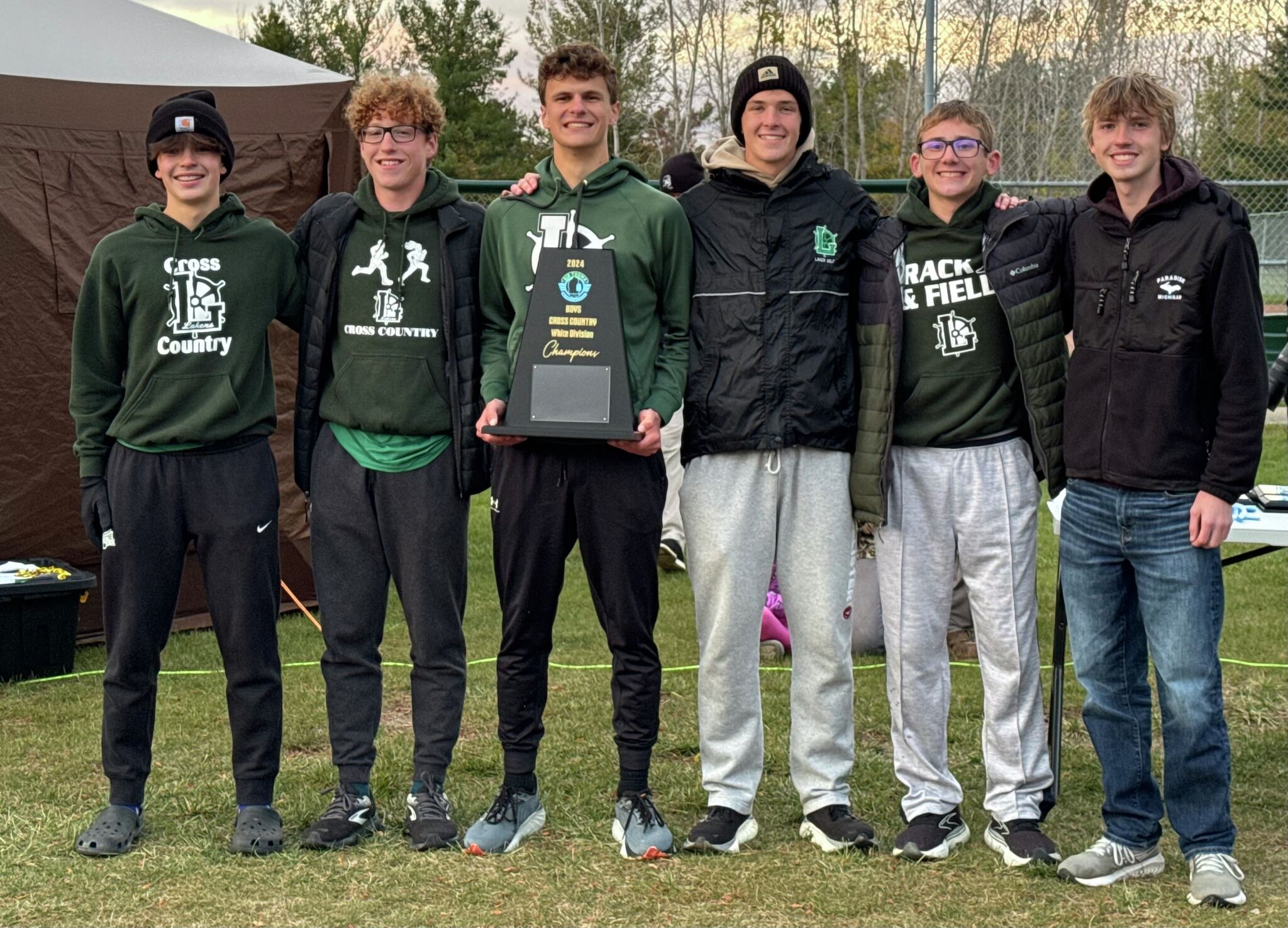 Laker boys and girls teams win Big Thumb White Division meet