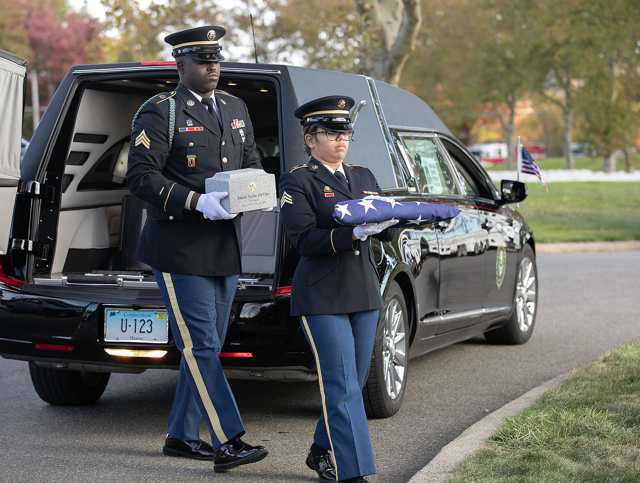 Unclaimed for years, veterans' remains laid to rest in CT cemetery