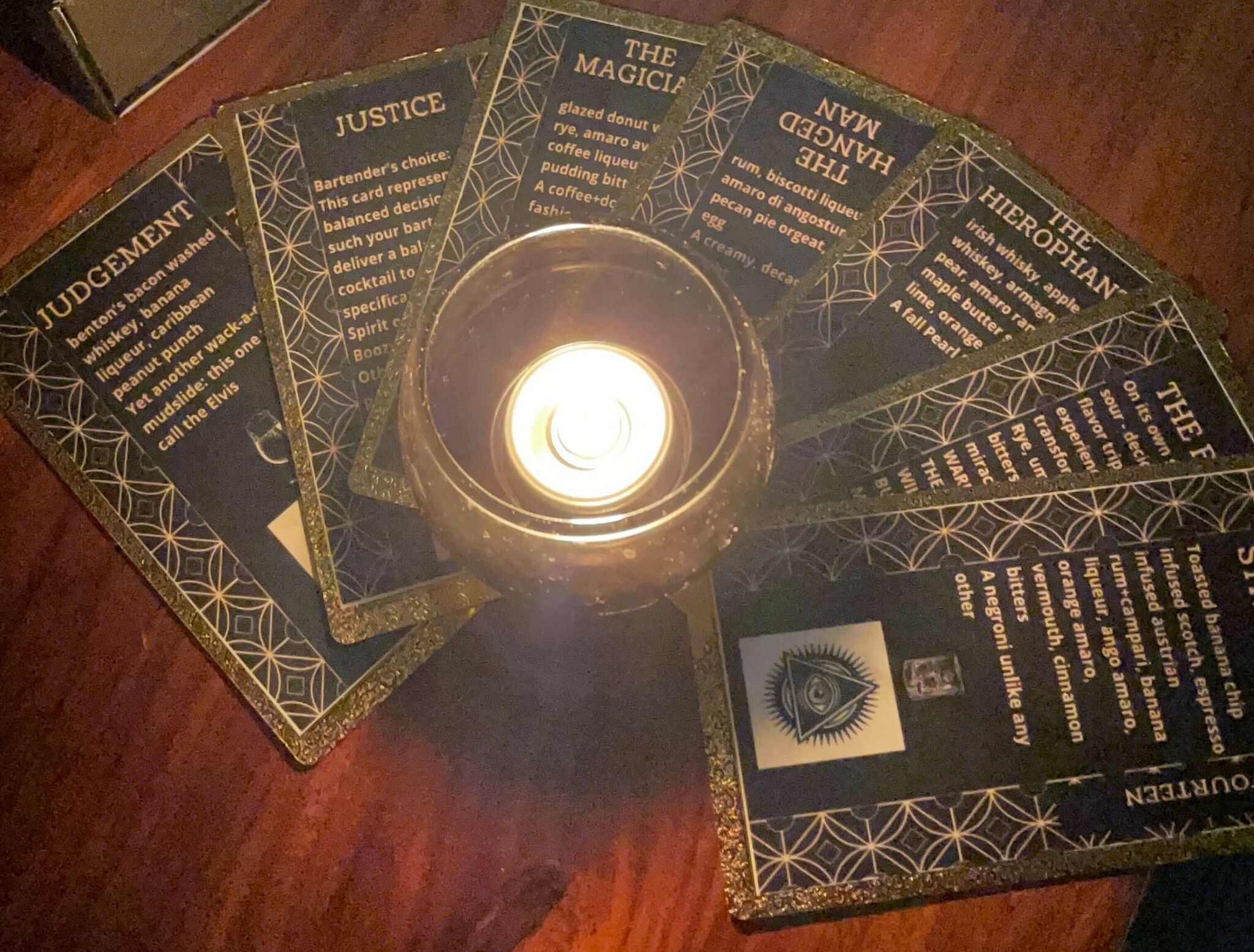 Conspiracy in Middletown brings back 'tarot card' menu for fall