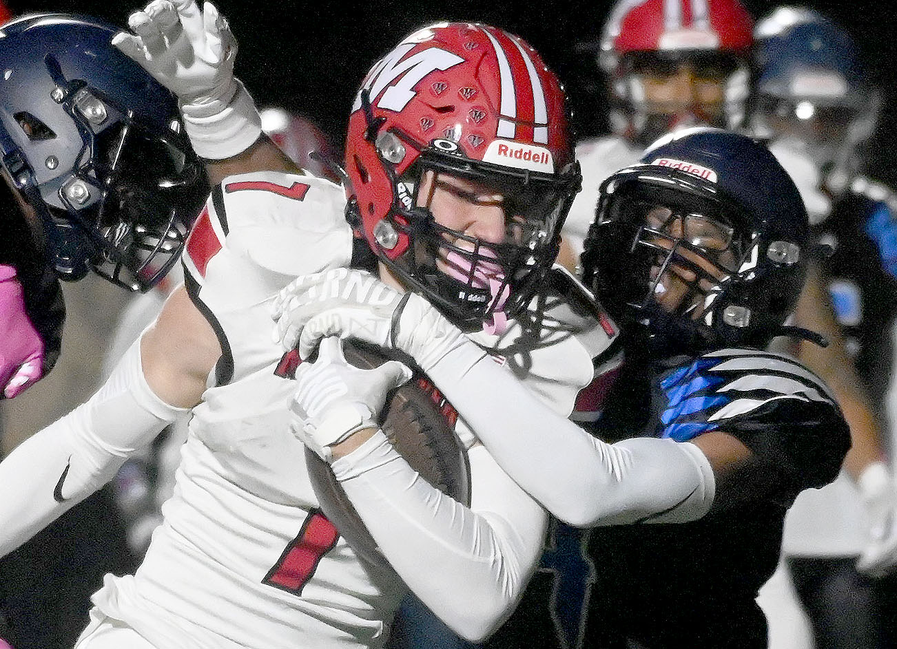 Photos of Manchester High School football's win over Hartford Public