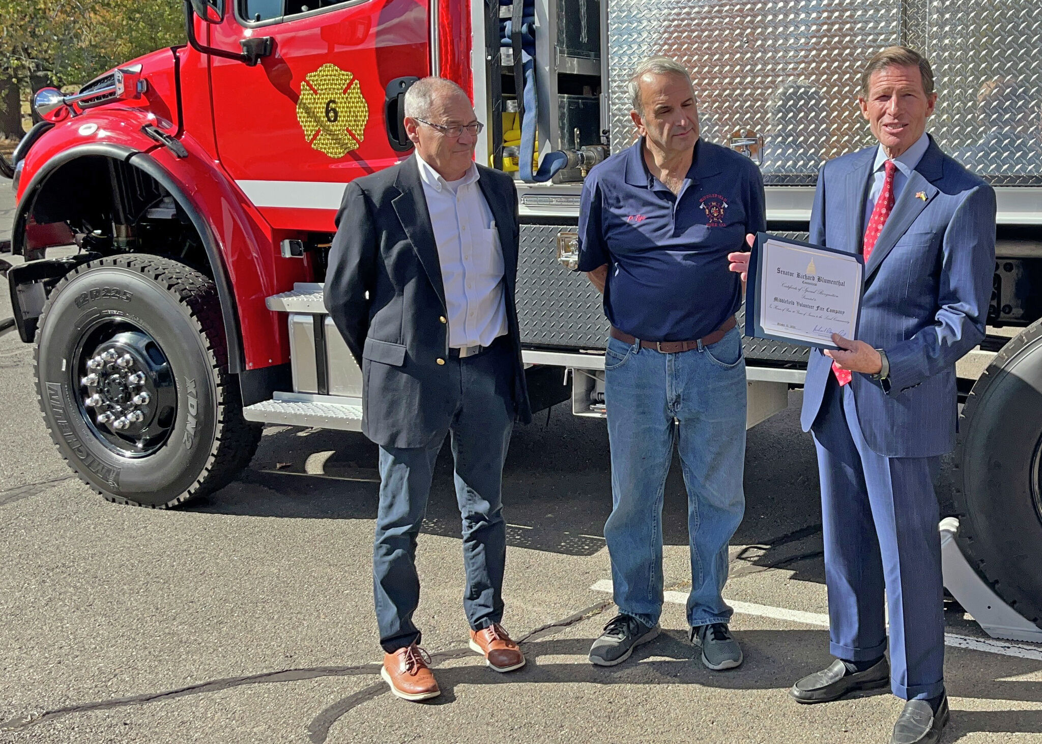 Middlefield Fire Co. gets $80,000 from FEMA for PFAS-free gear