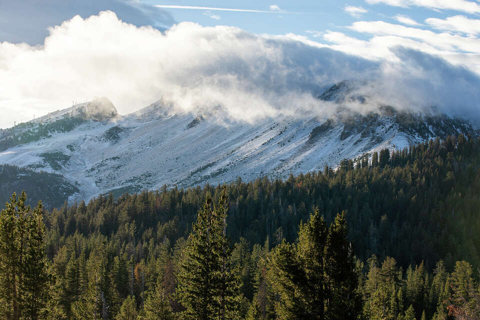 Sierra Nevada sees trace amounts of snow, freezing temperatures