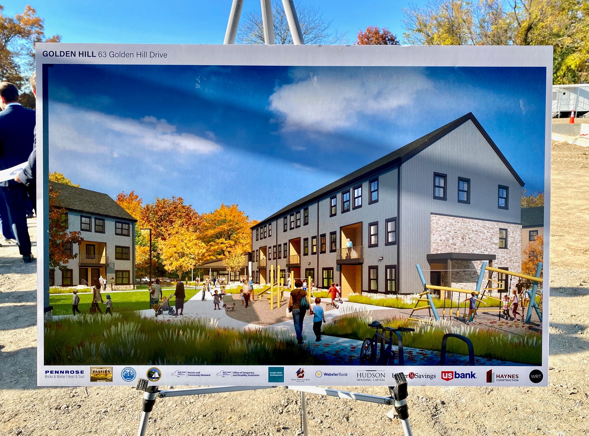 Construction begins on Golden Hill affordable housing complex