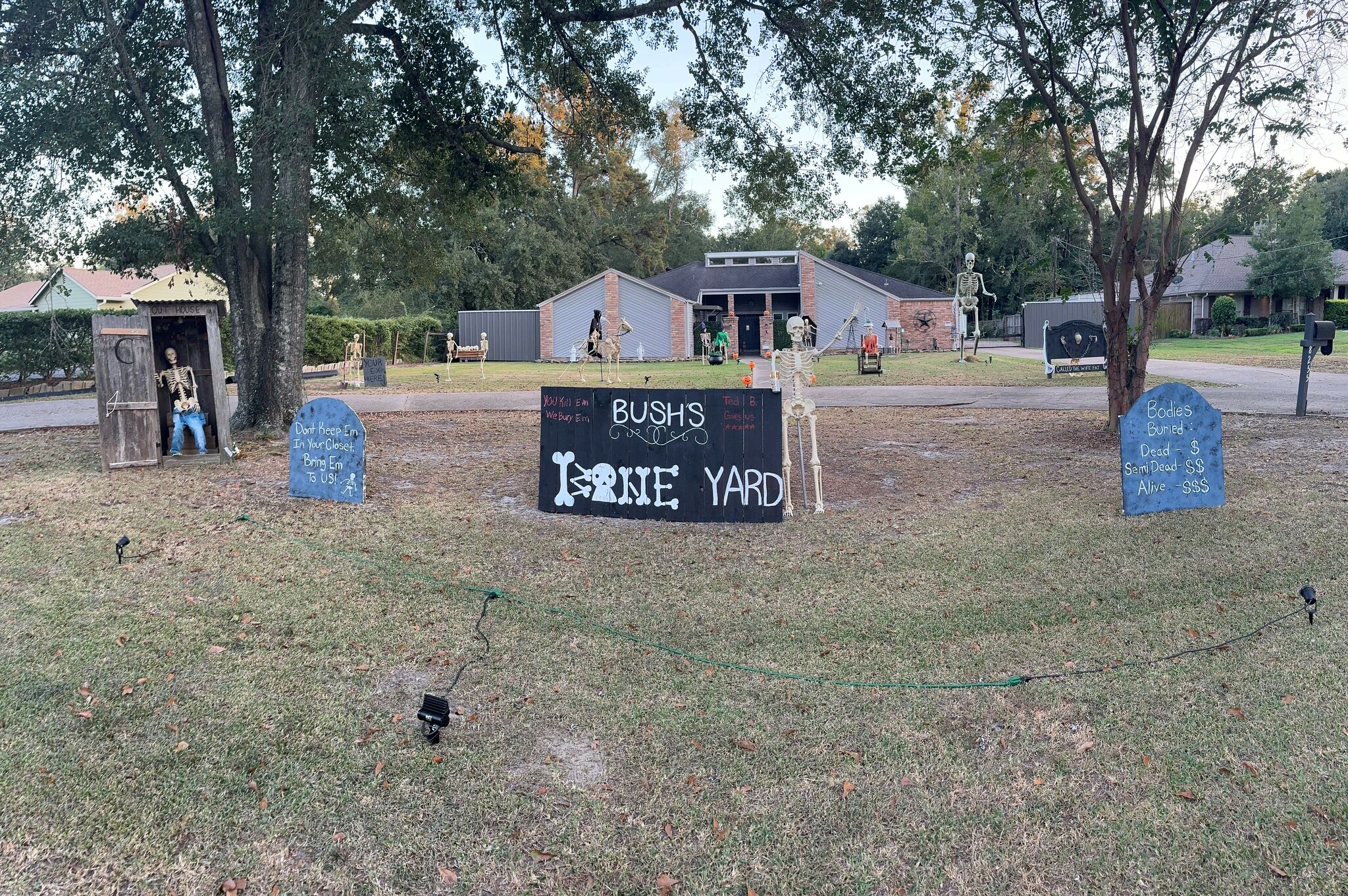 Beaumont homes show the cute and creepy sides of Halloween decor