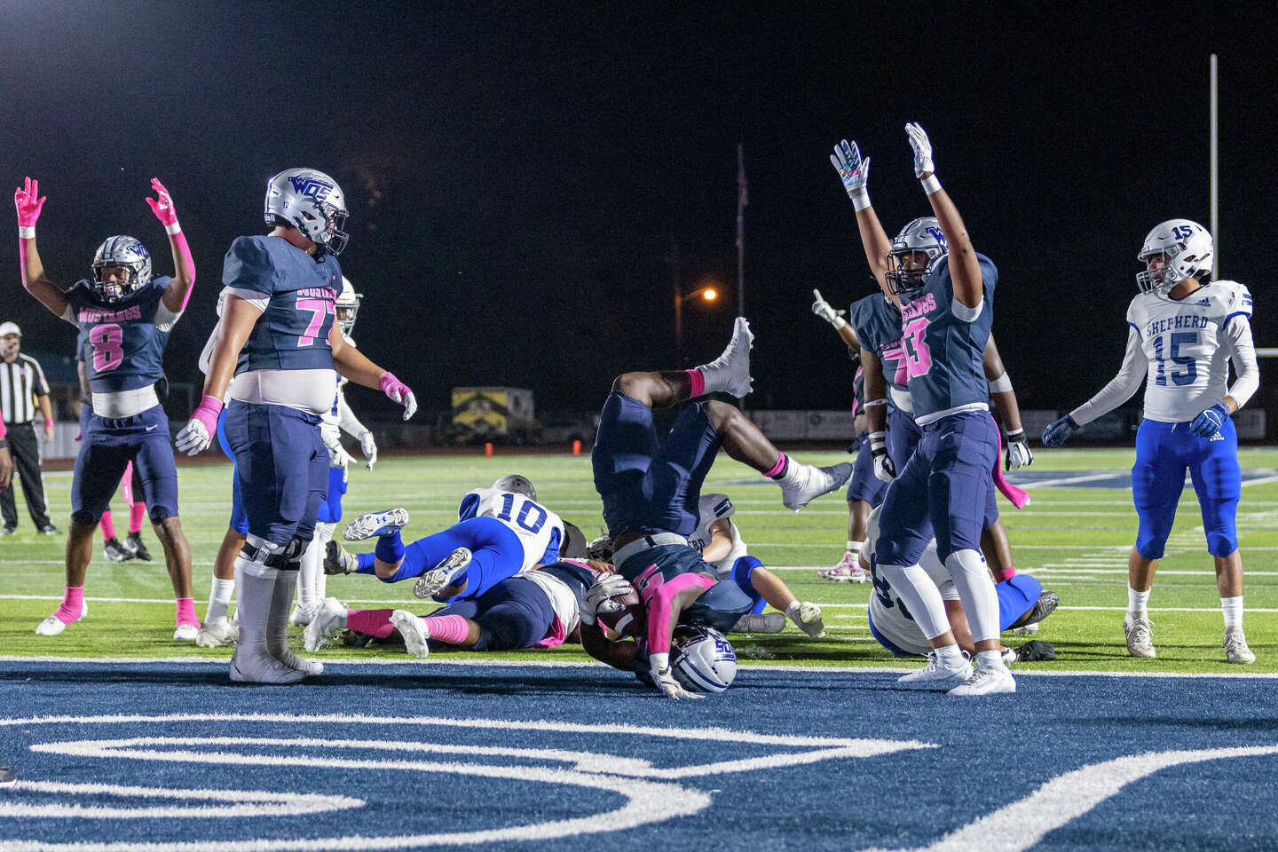 West Orange-Stark football: Mustangs beat Shepherd for 5th straight wi