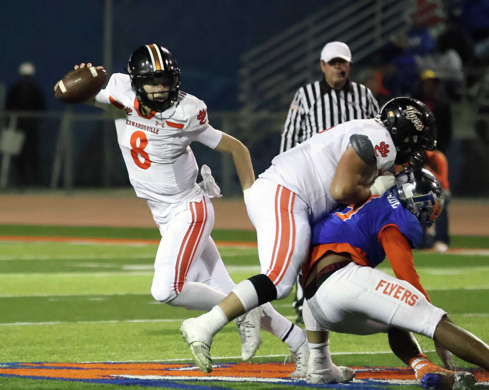 Edwardsville football falls to East Side in SWC title game