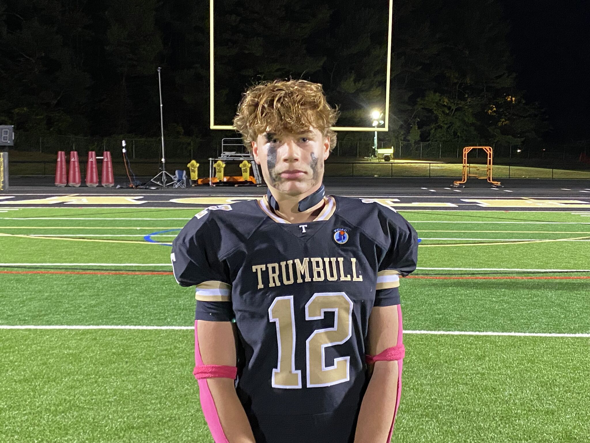 Trumbull football defeats McMahon as defense makes key plays