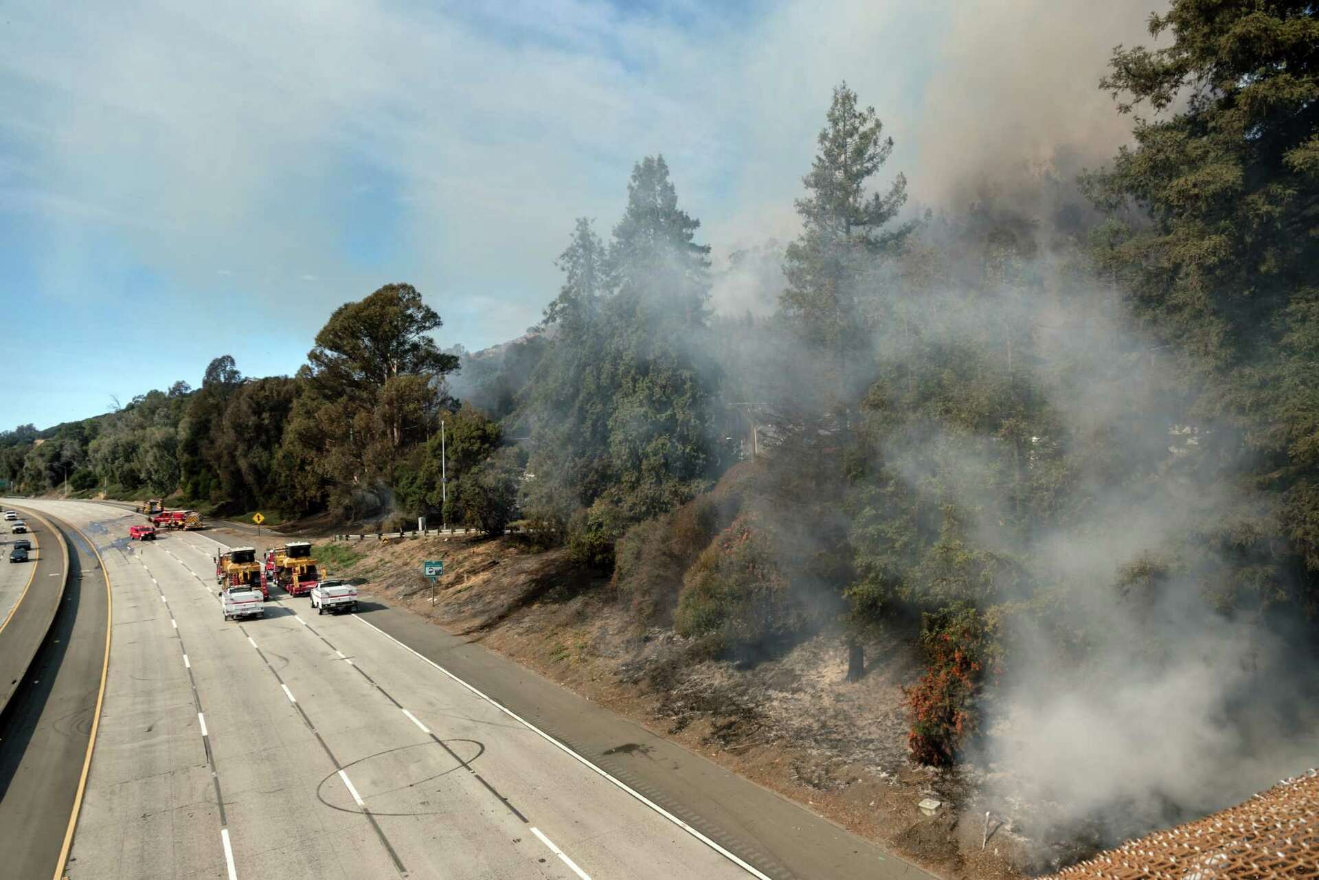 Oakland fire about 70% contained, but high winds keep danger high