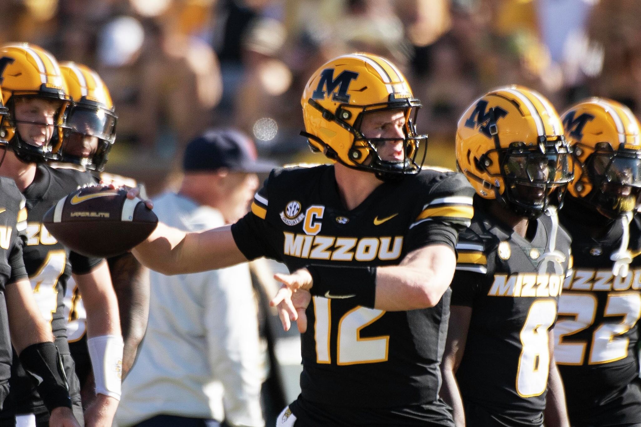 Update: Mizzou QB Brady Cook leaves with injury vs. Auburn football