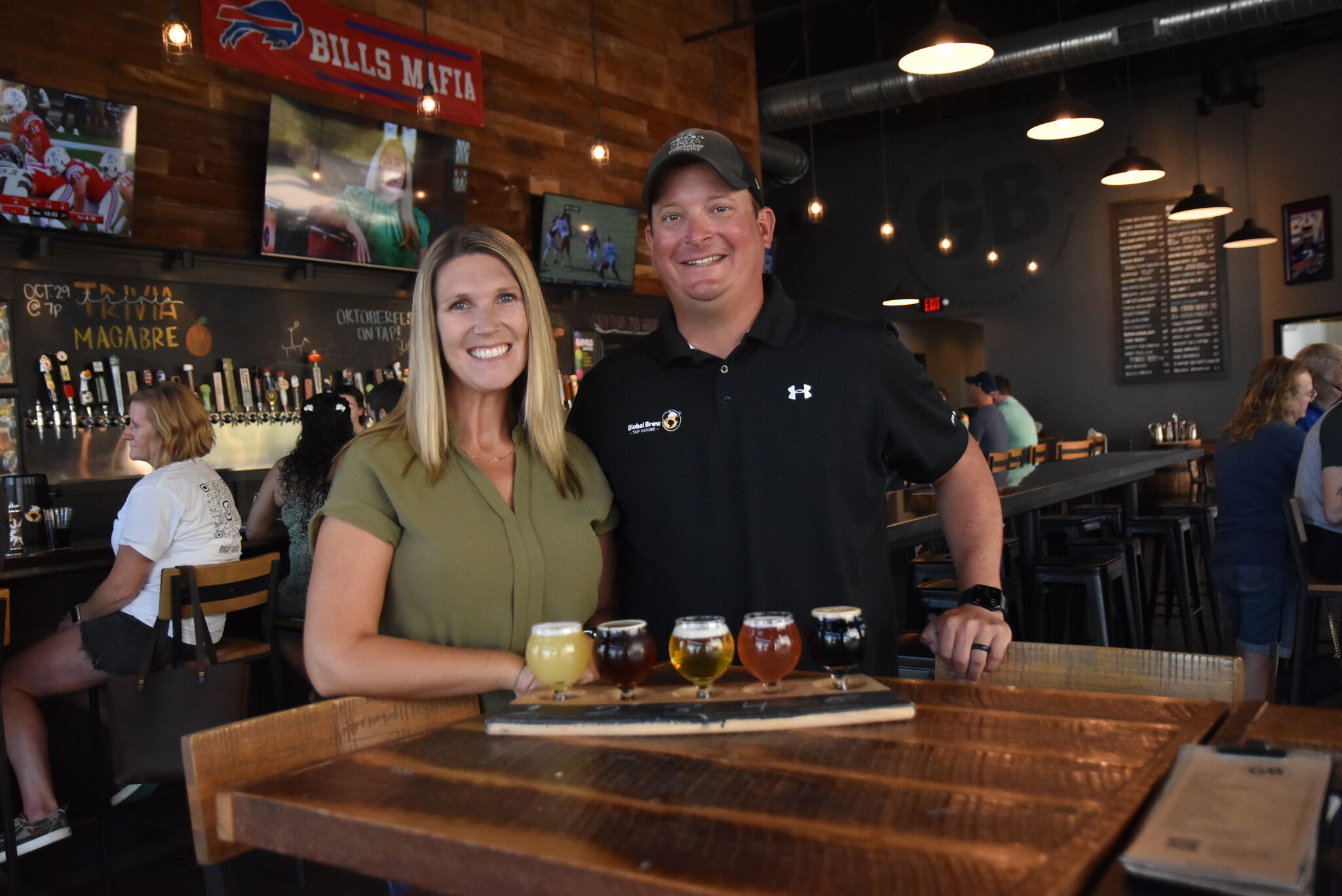 Global Brew Tap House serves customers in Edwardsville IL