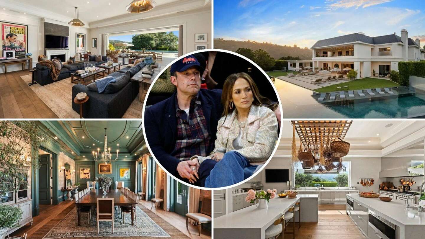 EXCLUSIVE: Jennifer Lopez and Ben Affleck's $60 Million Marital Mansion ...