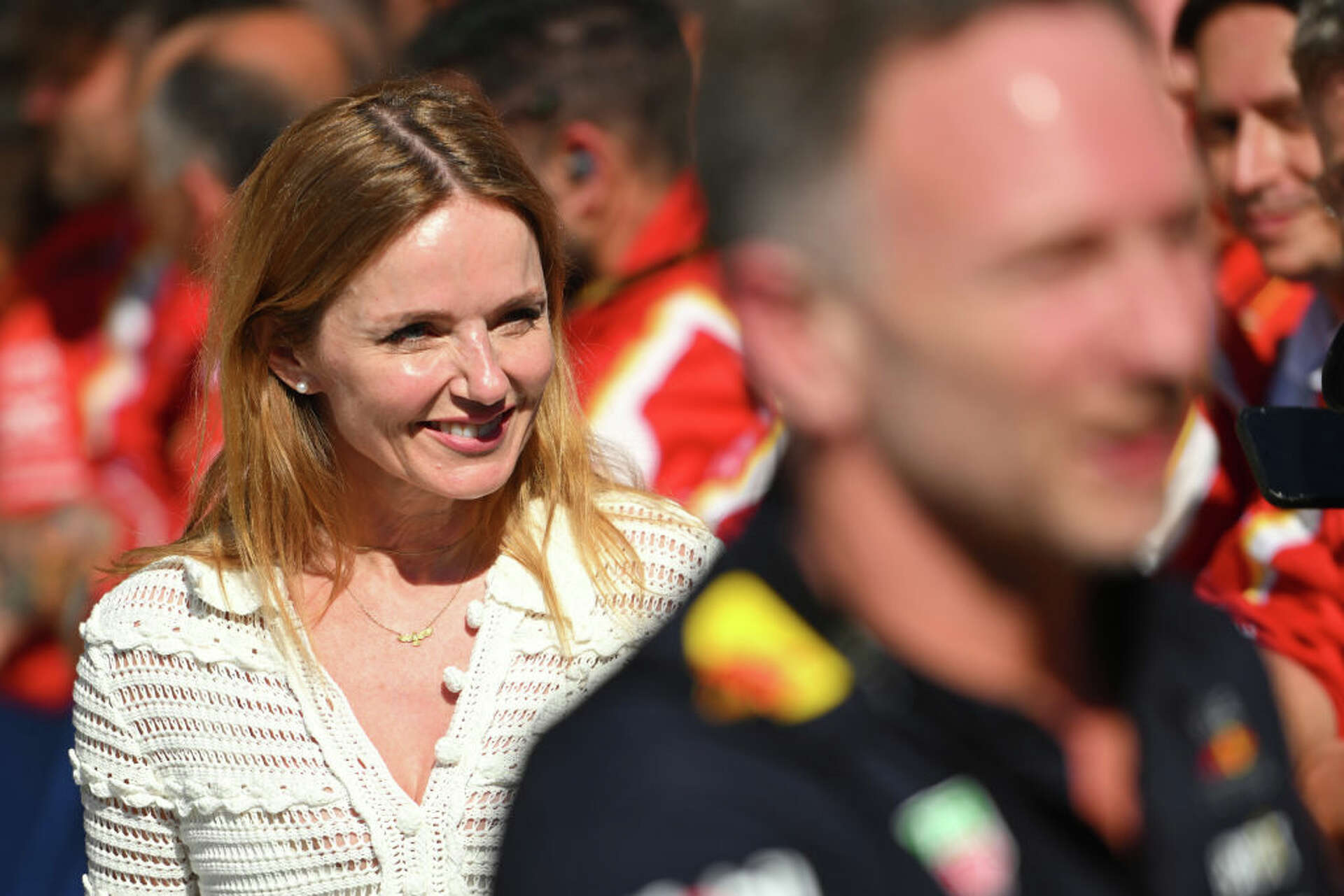 What famous celebrities went to F1 Grand Prix in Texas?