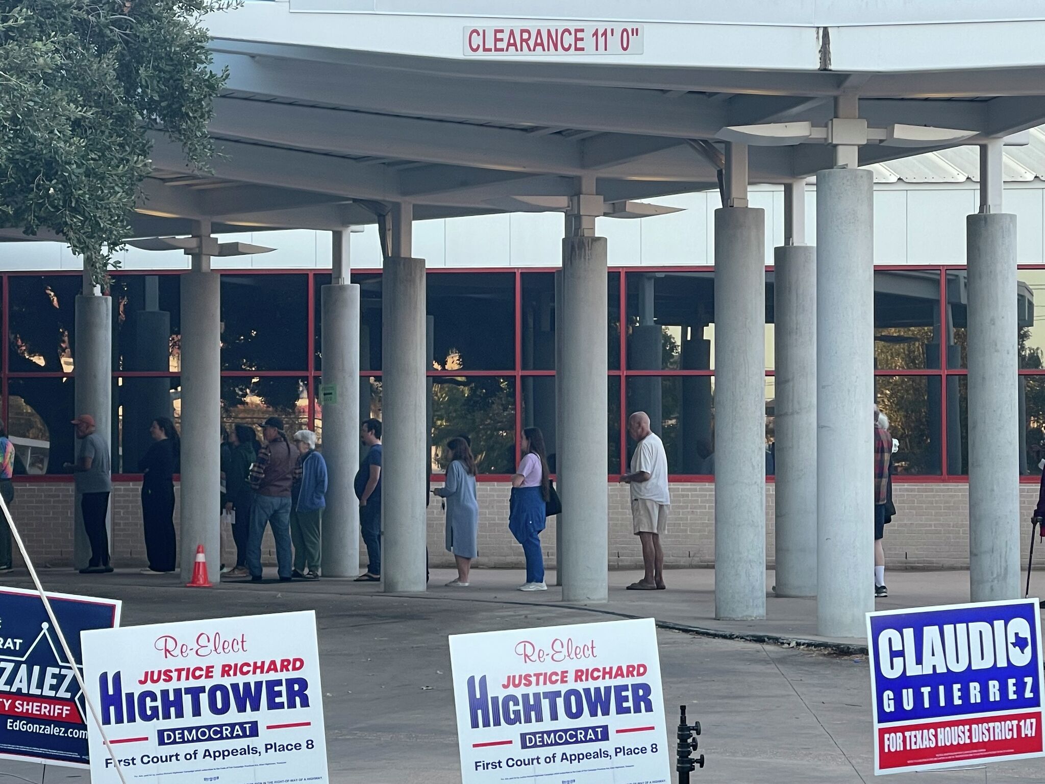 Harris County's most visited early voting polling locations