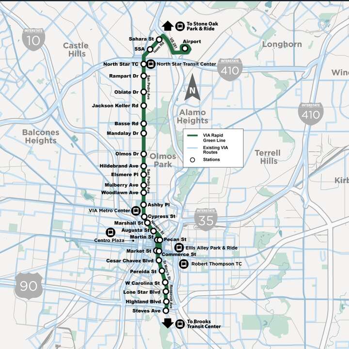 San Antonio road overhaul amid major transportation project