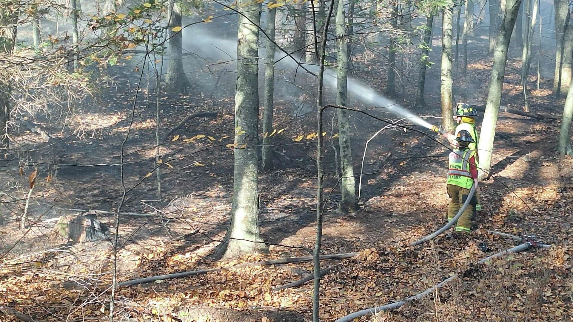 CT brush fire risk 'very high' Monday as dry conditions persist: DEEP