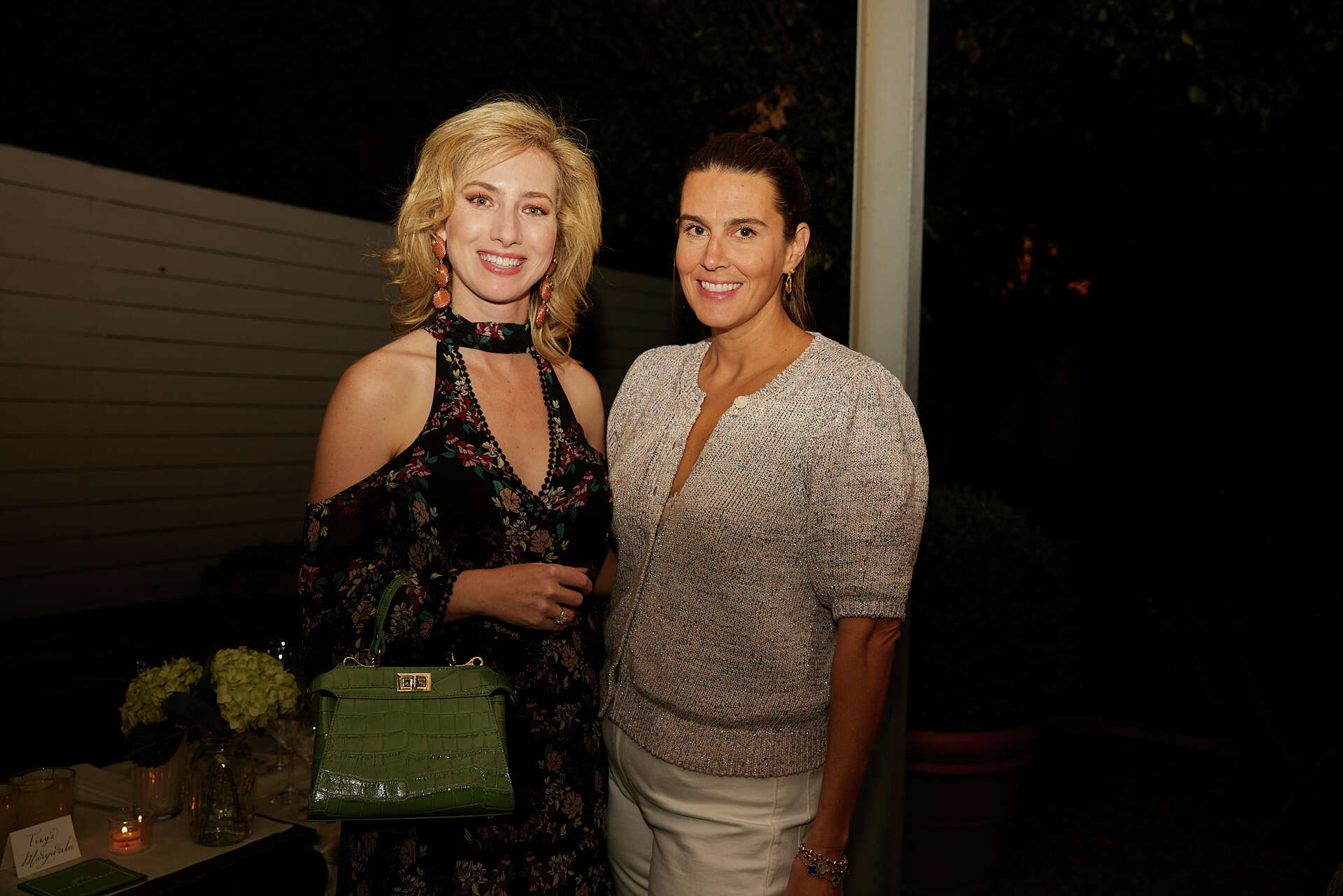Inside Surya and the Moon's fine jewelry dinner at Tiny Boxwoods