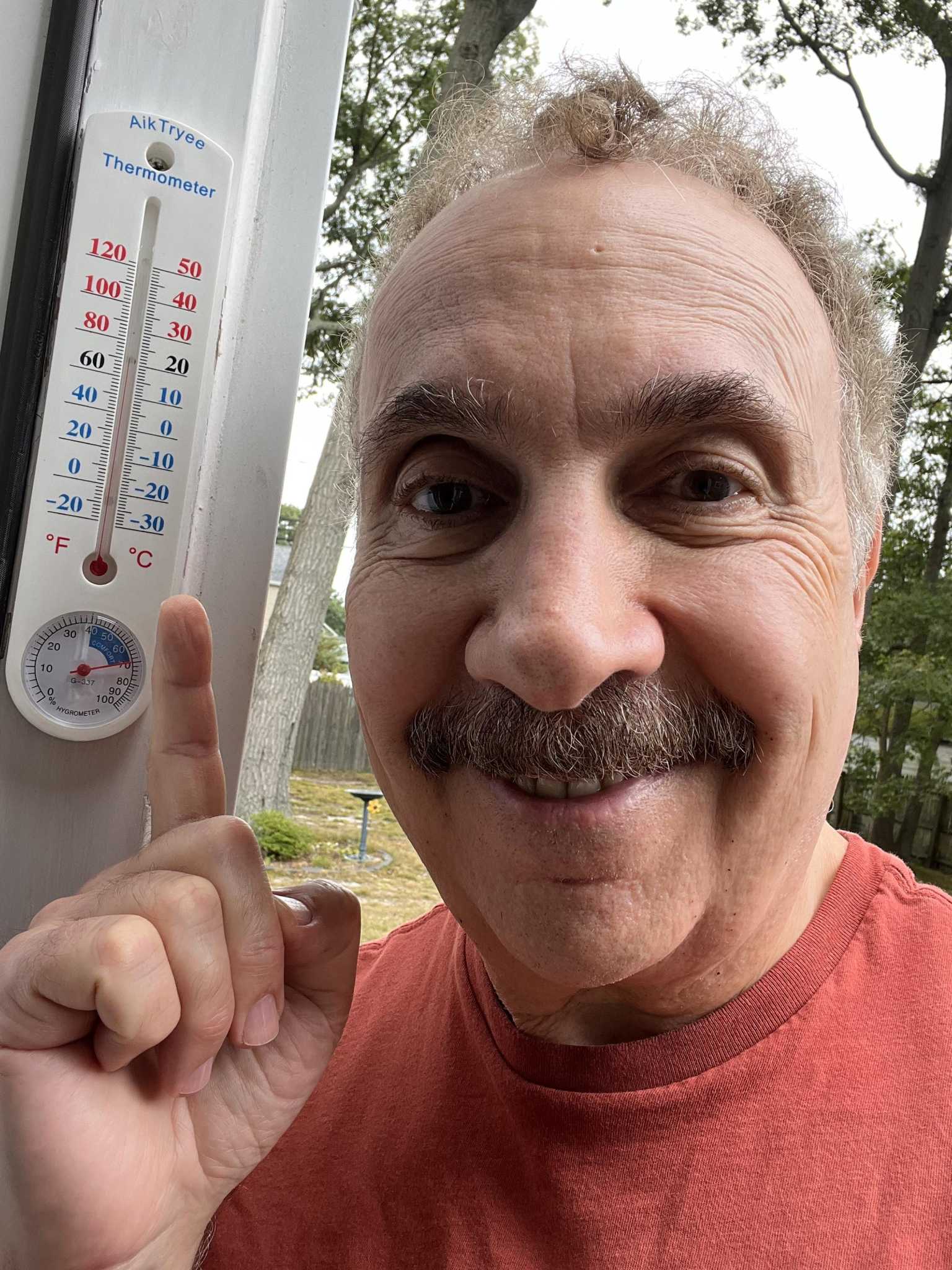 Jerry Zezima (opinion): Rain or shine, he’s ready to check the weather