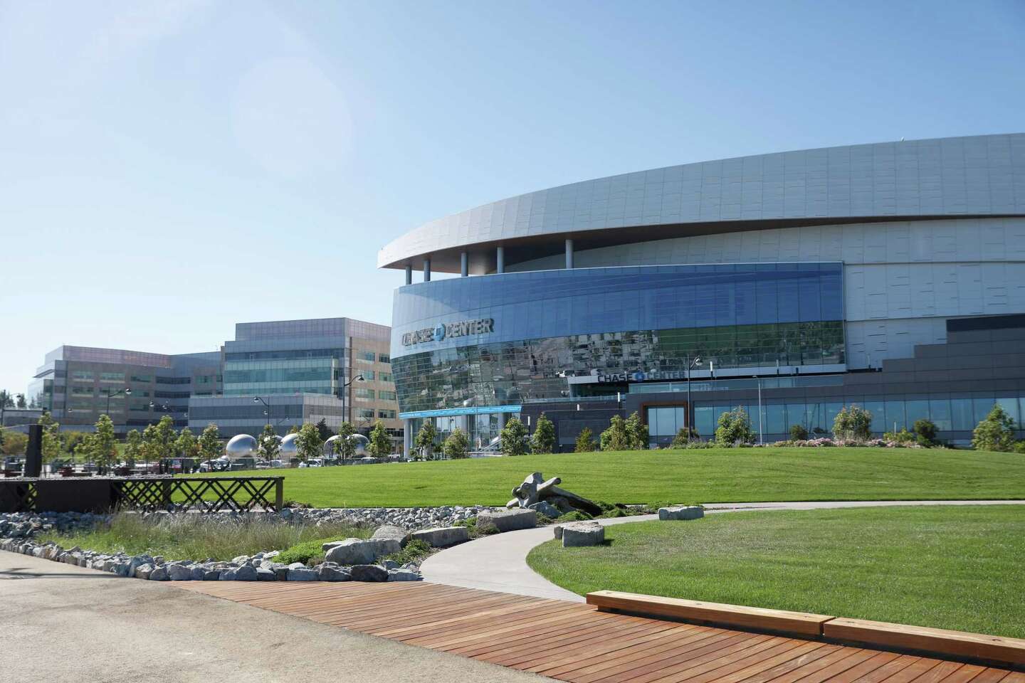 SF's new Bayfront Park next to Chase Center is now open