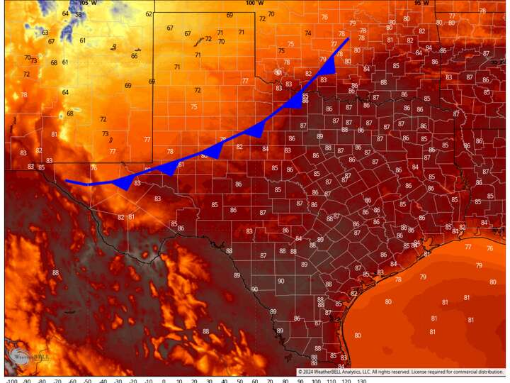 The Texas heat will break records today. Here’s where.