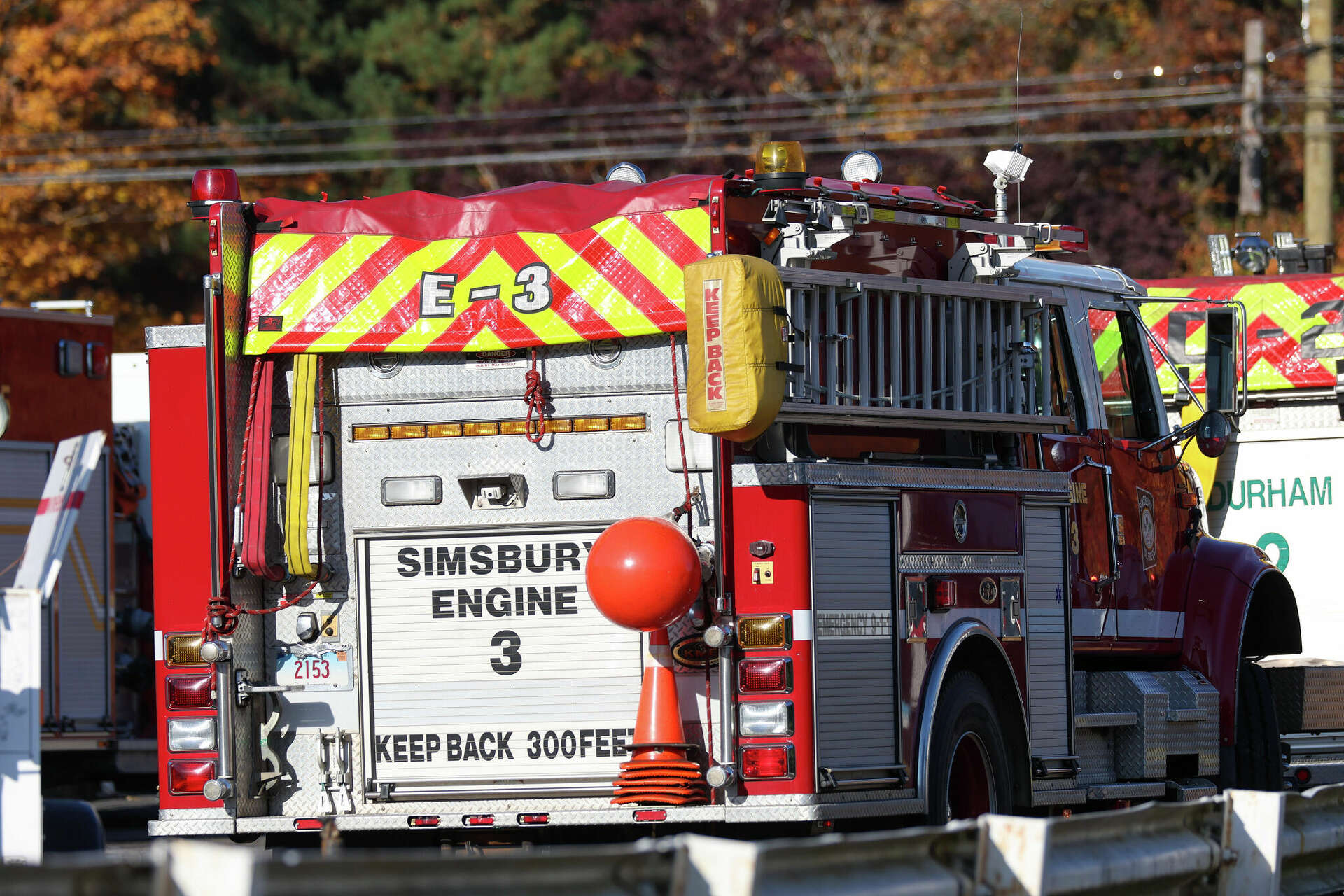 Simsbury officials: Person burned in fire on Quorn Hunt Rd