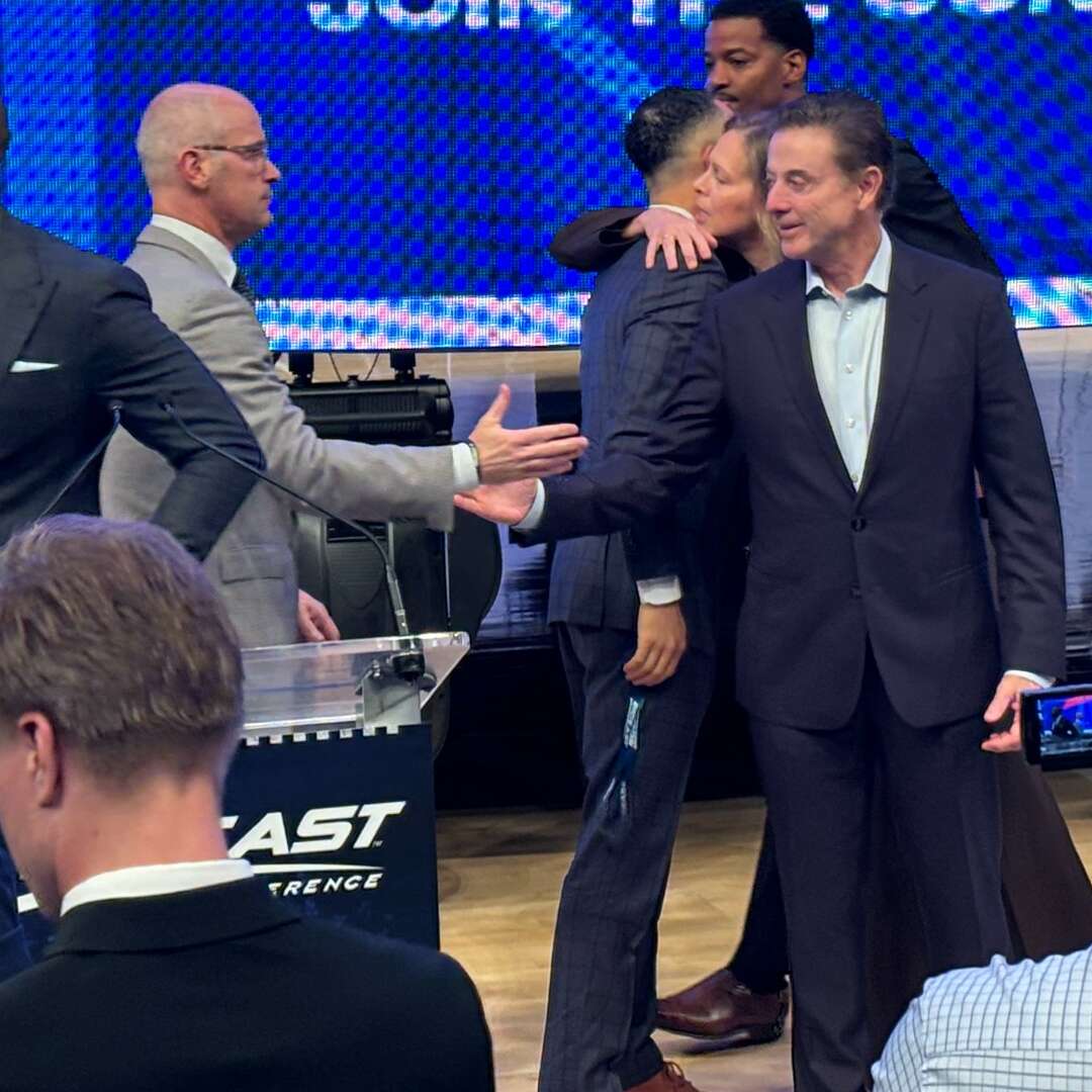 UConn's Dan Hurley reunites with Rick Pitino at Big East Media Day