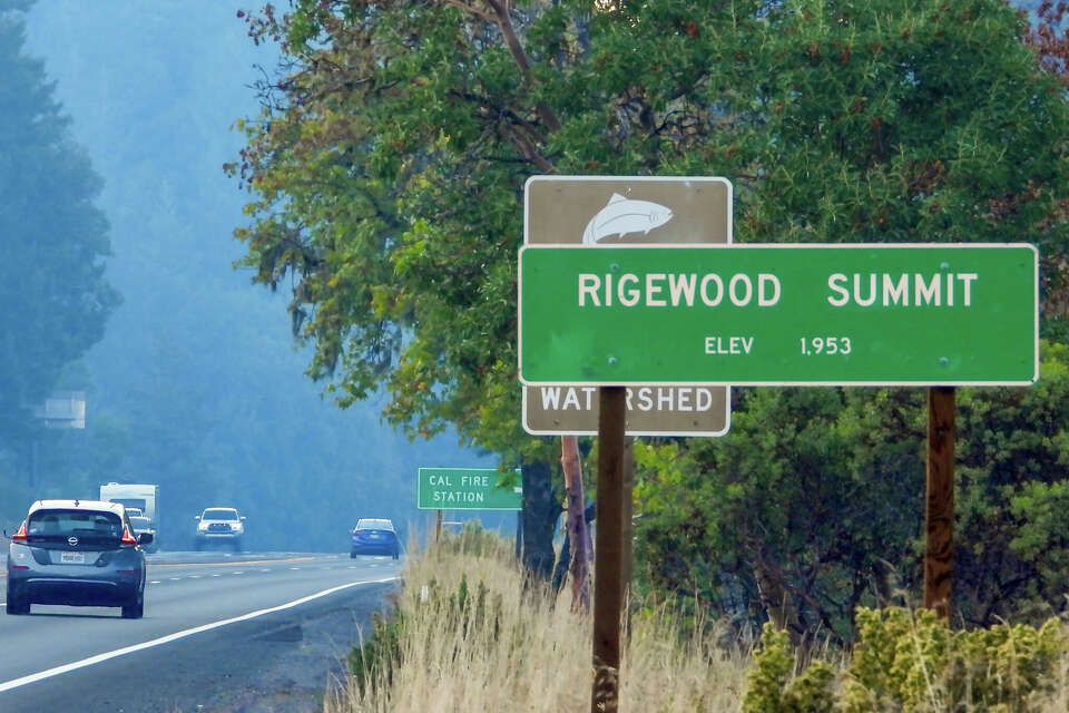 The highest point of California's Highway 101 is slowly crumbling away