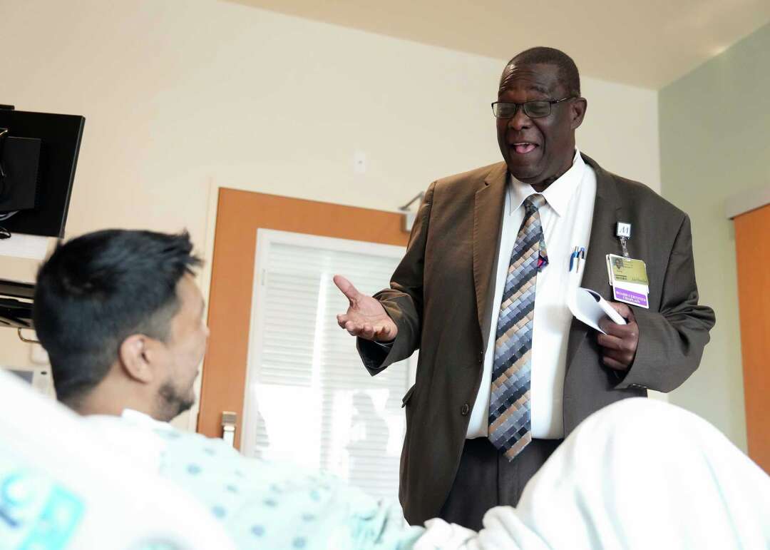 Houston Methodist chaplain comforts Texas Medical Center patients