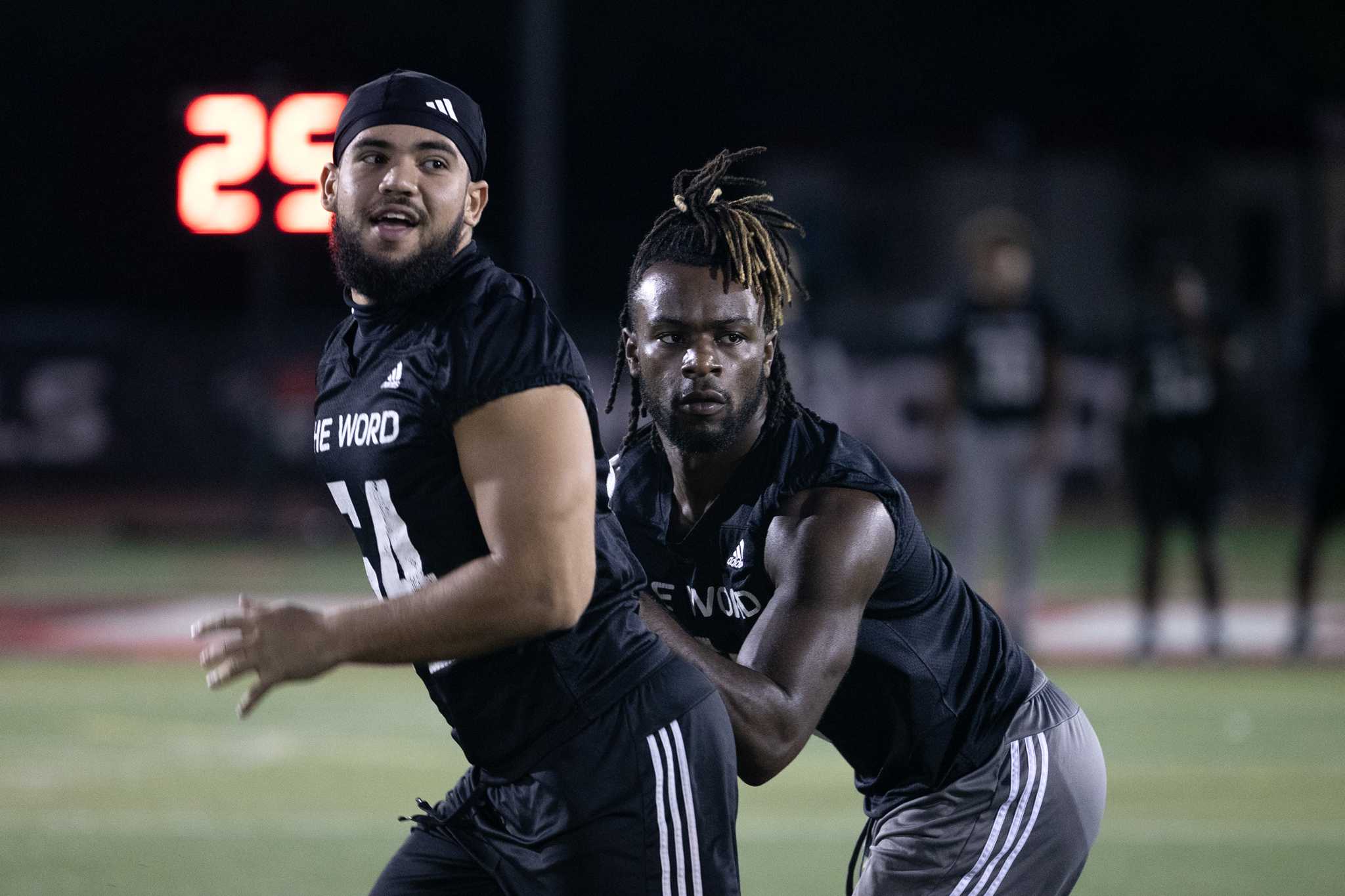 Showing payoff of patience, Darius Sanders steps up for UIW