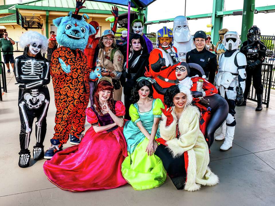 Houston Halloween events for kids and families with costumes and candy
